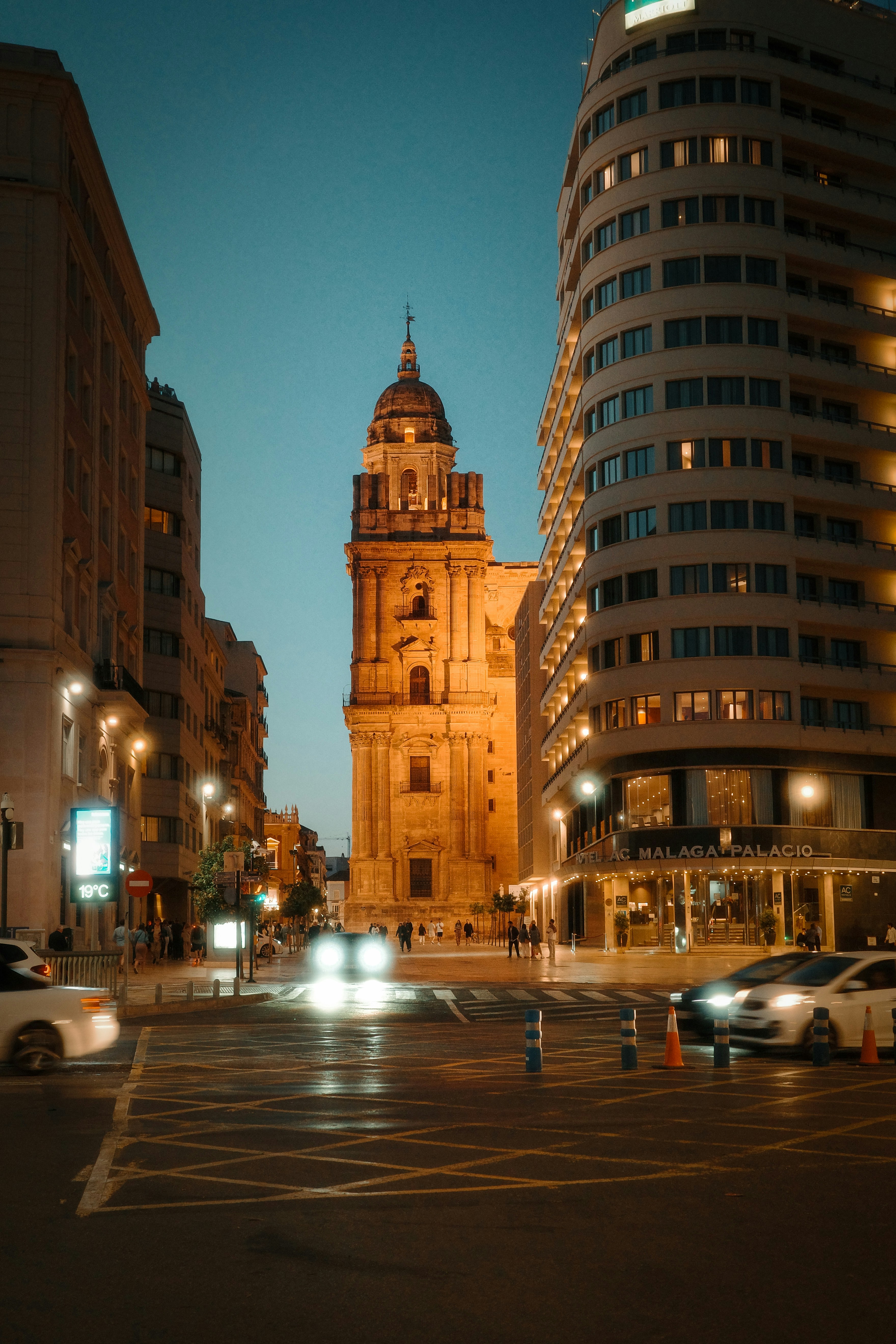 Twilight Embrace: The Historic Heart of Málaga
