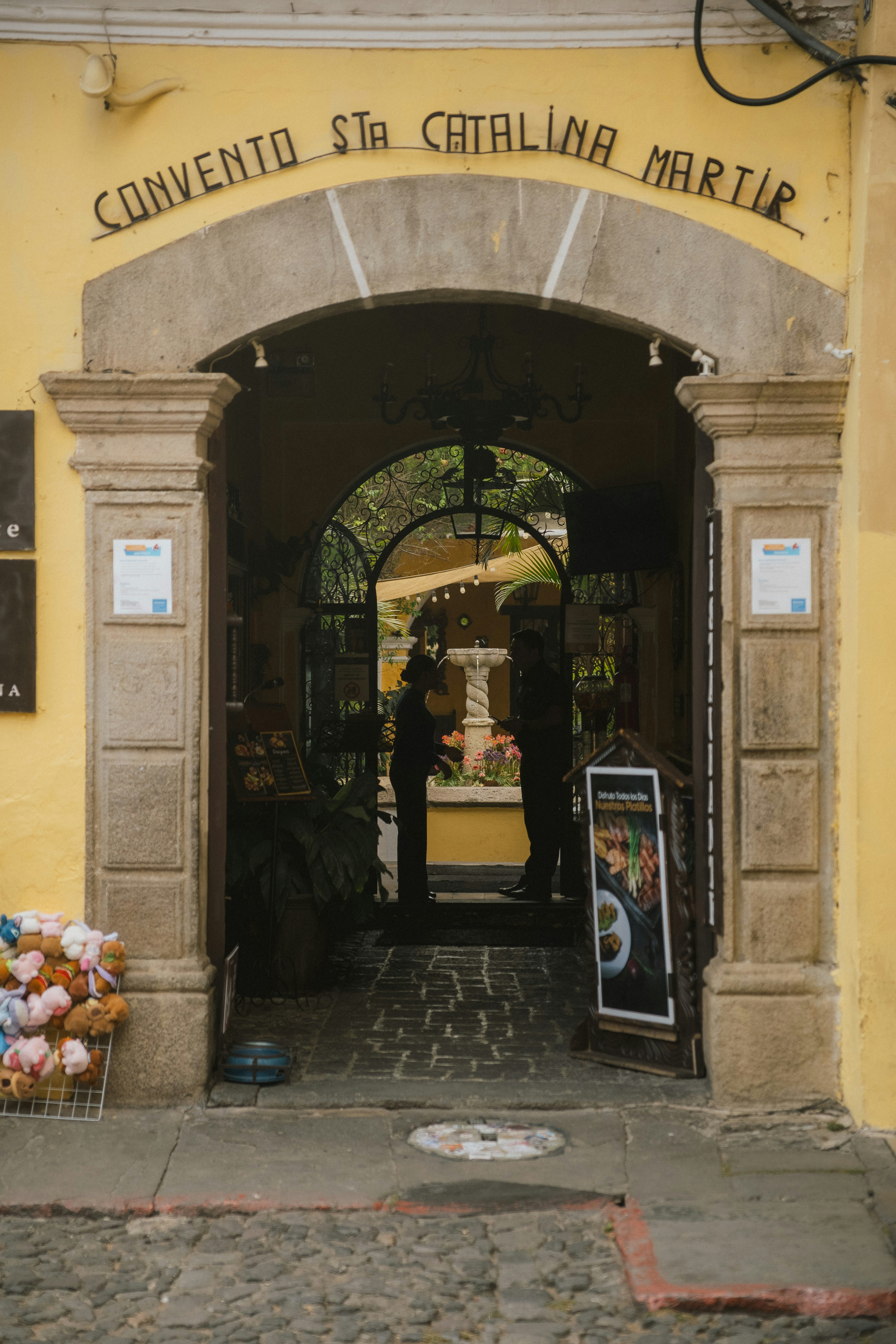 Whispers Through the Yellow Archway