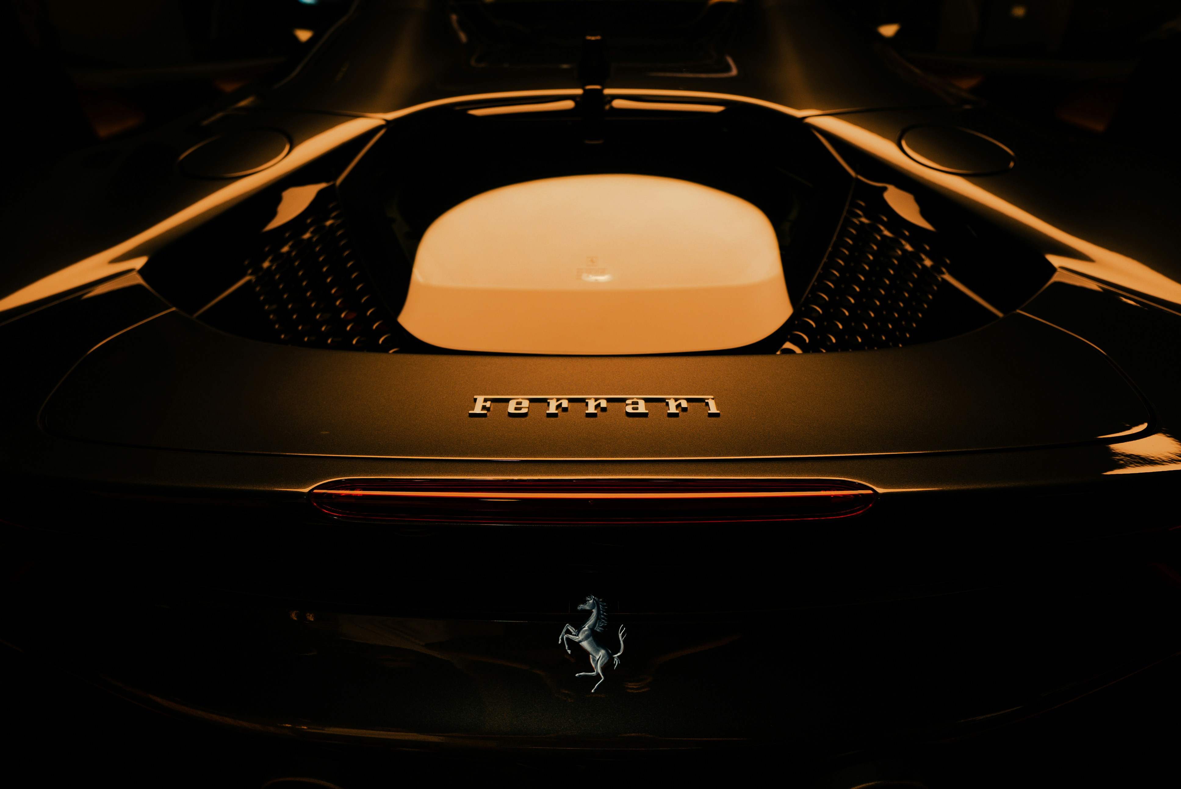Elegance in Motion: The Heart of a Ferrari