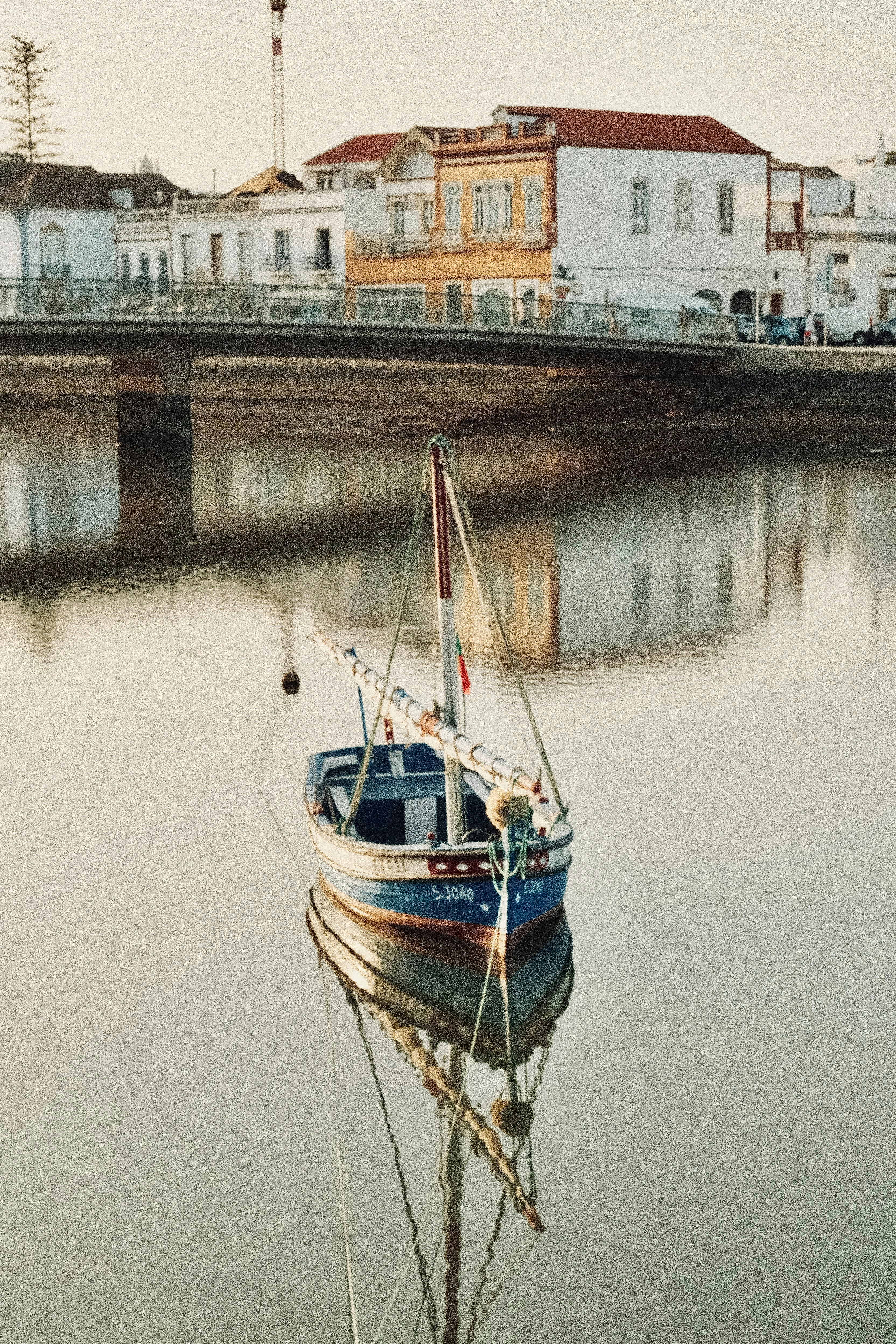 Boat in a Quiet Harbor: Symmetry of Reflection