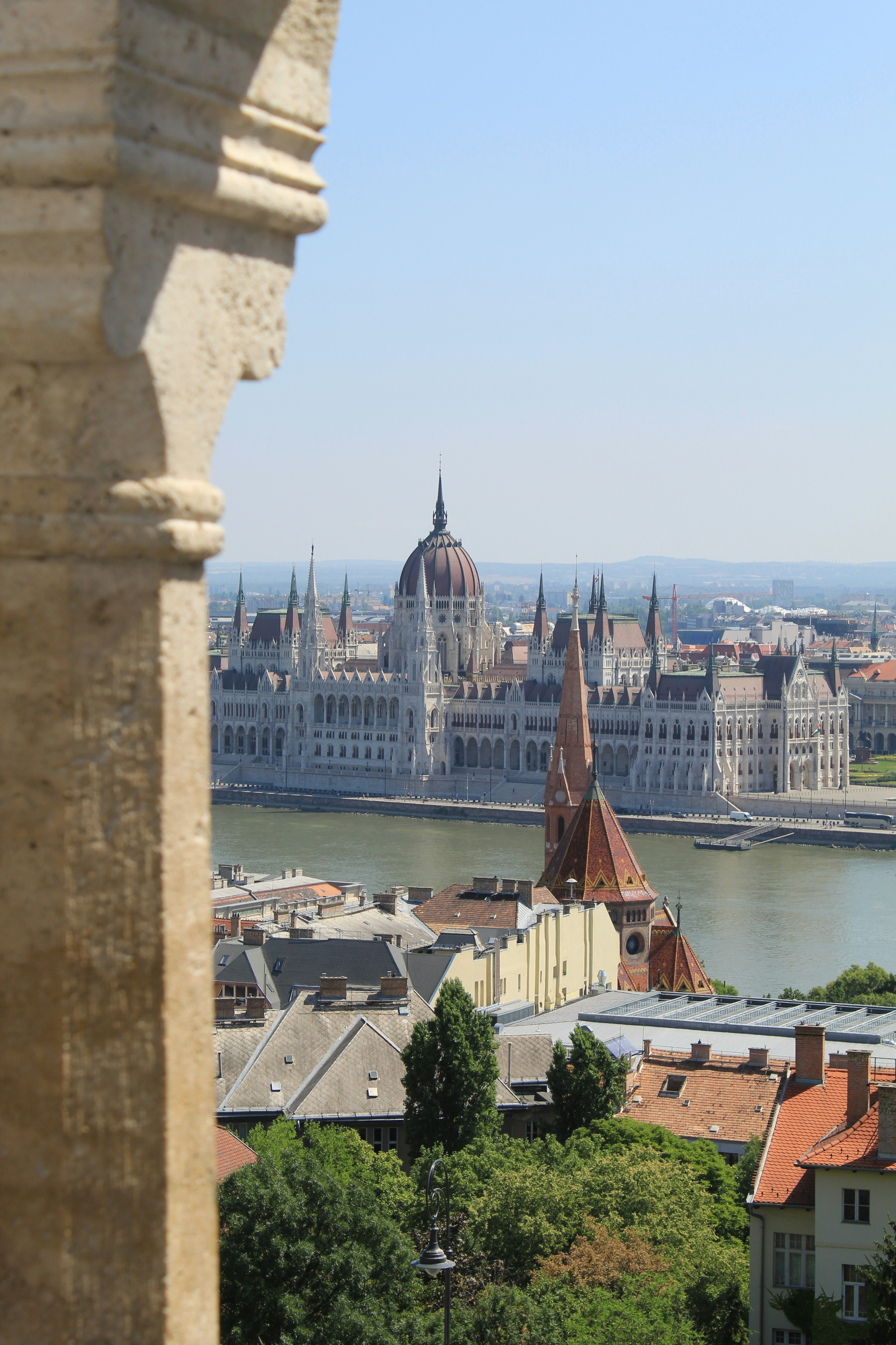 Architectural Harmony Over the Danube