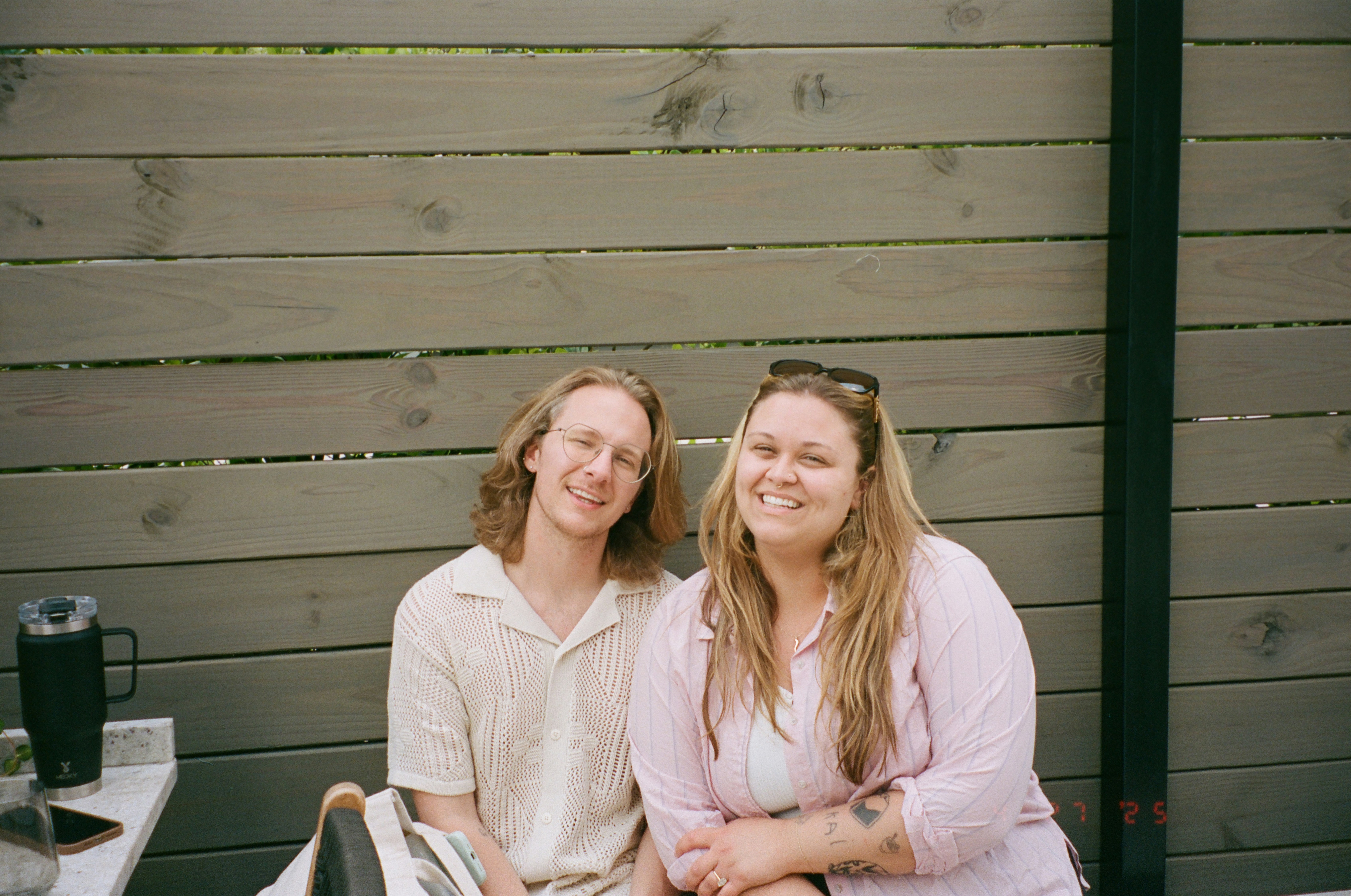 Two smiling people pose for a photo. photo – Free Image on Unsplash