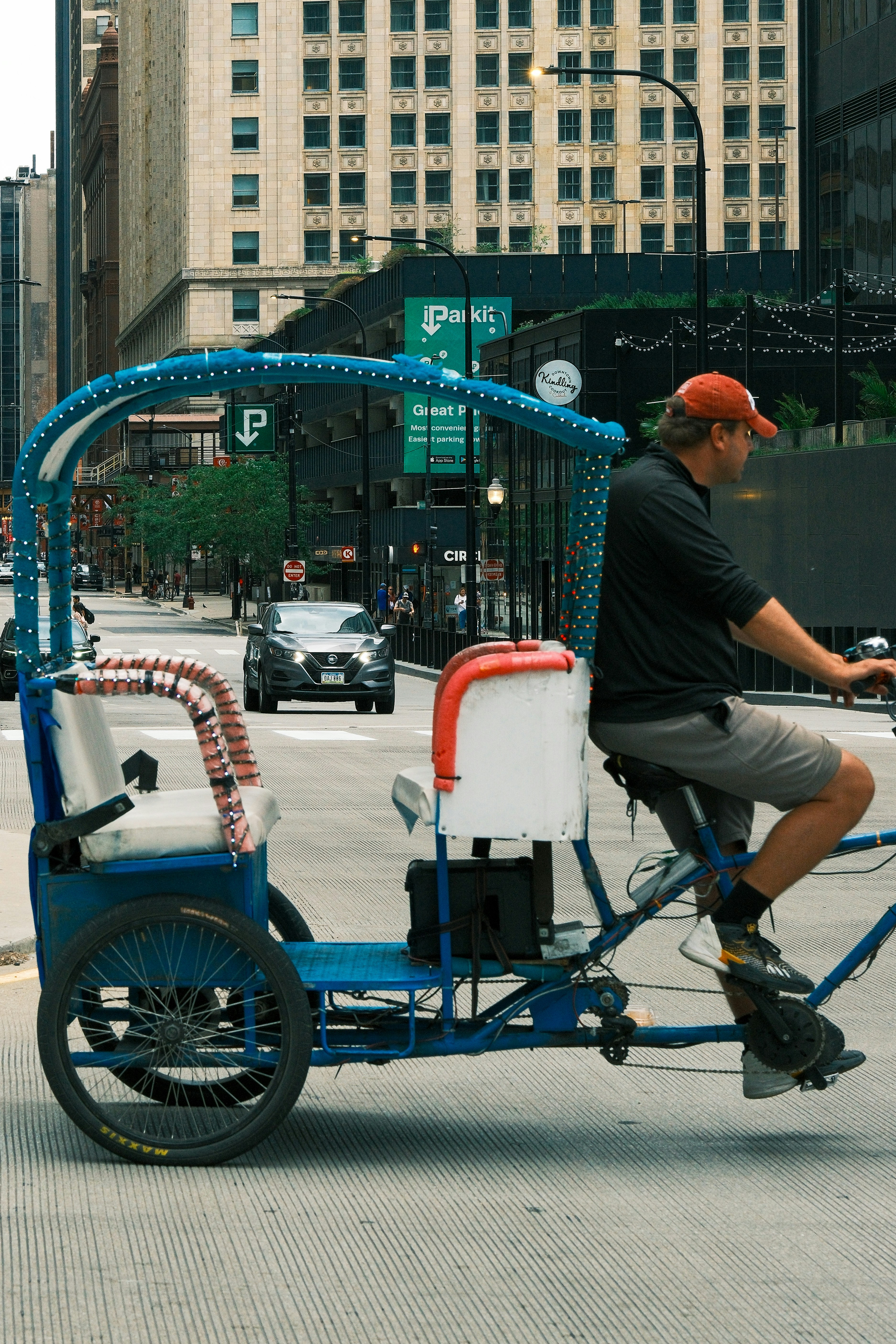 Blue Arch Pedicab and City Pace: A Downtown Ride