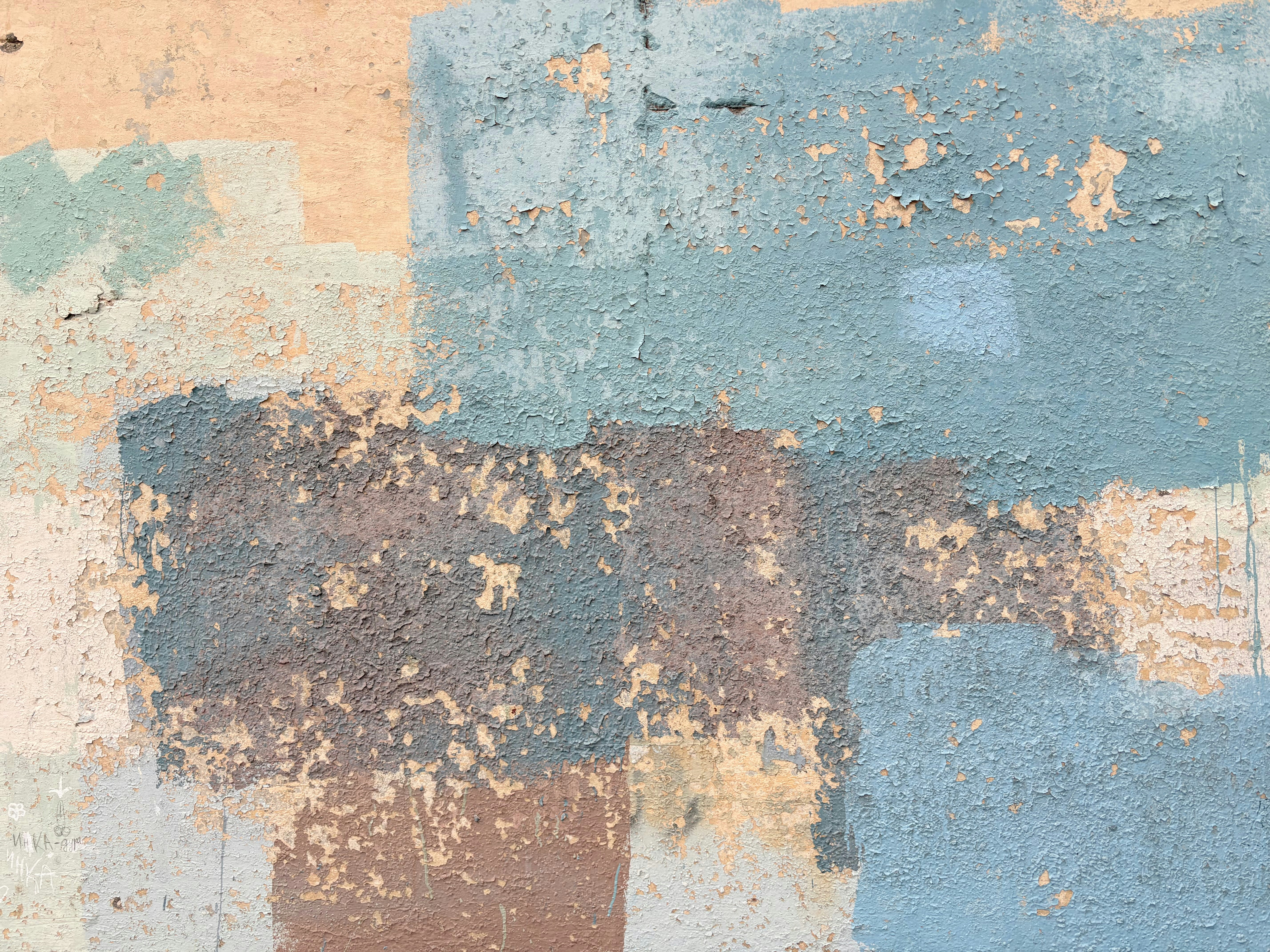 Abstract art shows paint on a textured wall. photo – Free Background ...