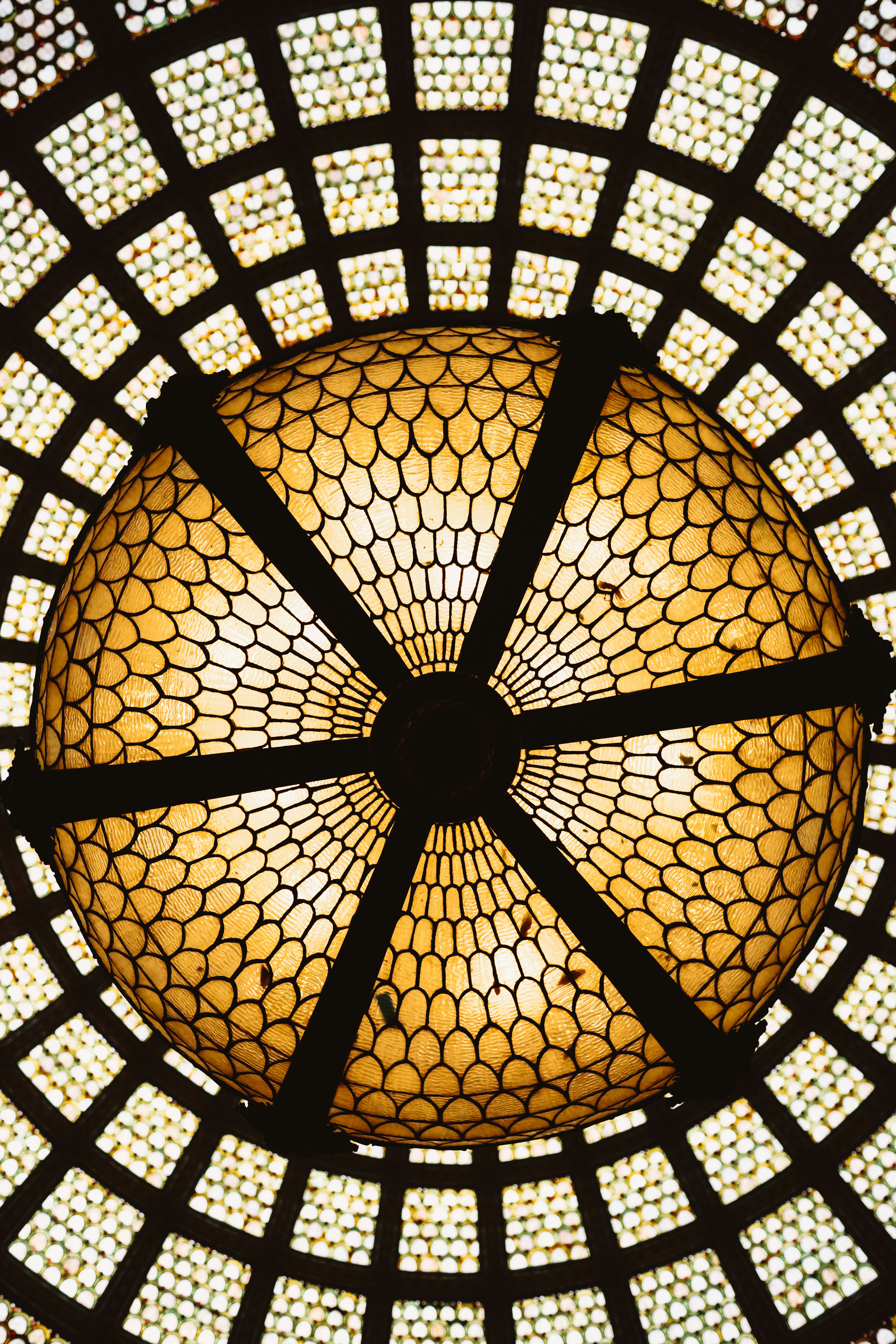 Geometric Lantern: Concentric Rings of Light