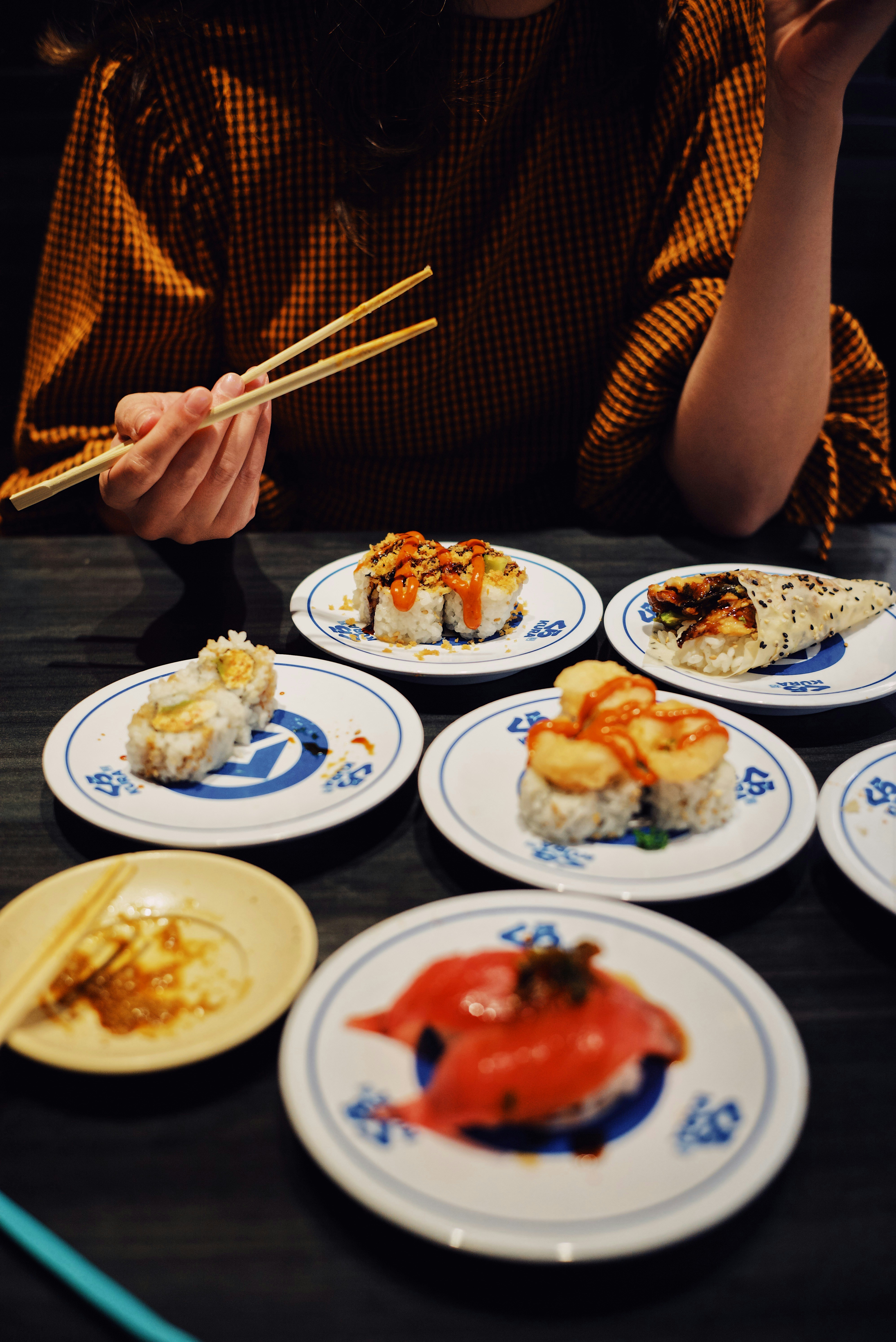 A Culinary Symphony: Sushi Delights on a Vibrant Table