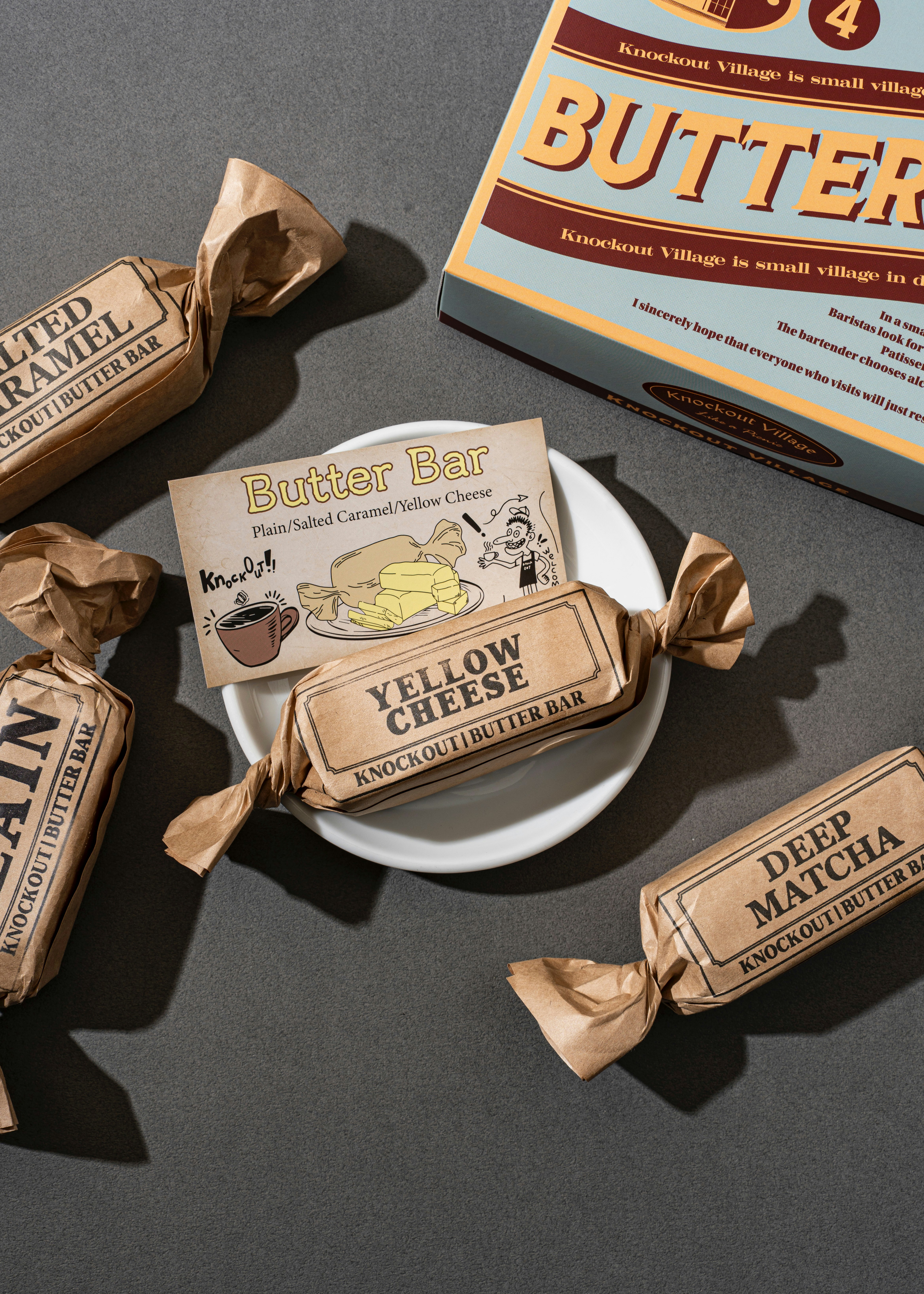 Various flavors of butter bars are arranged. photo – Free Food and ...