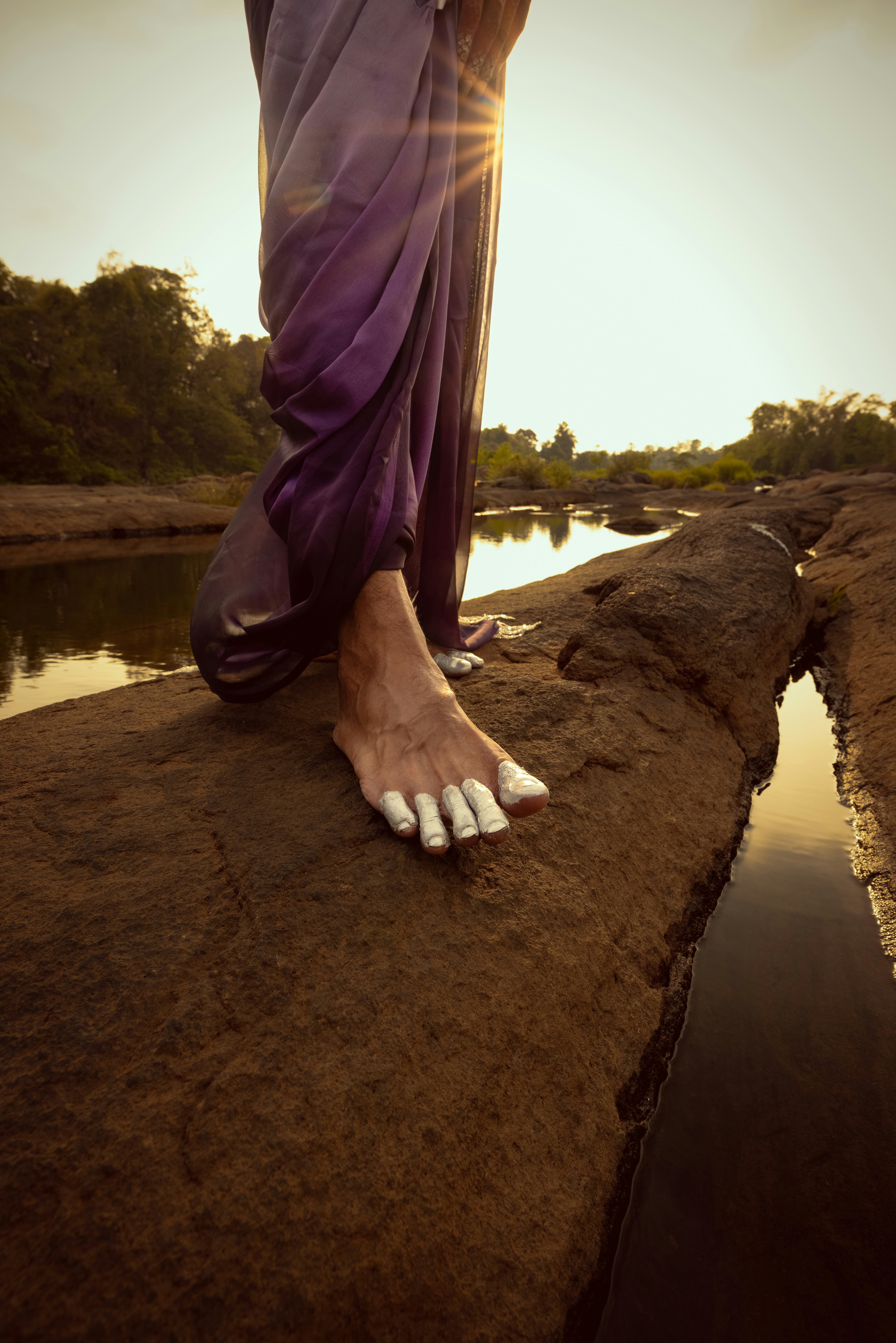 Graceful Steps at Dusk