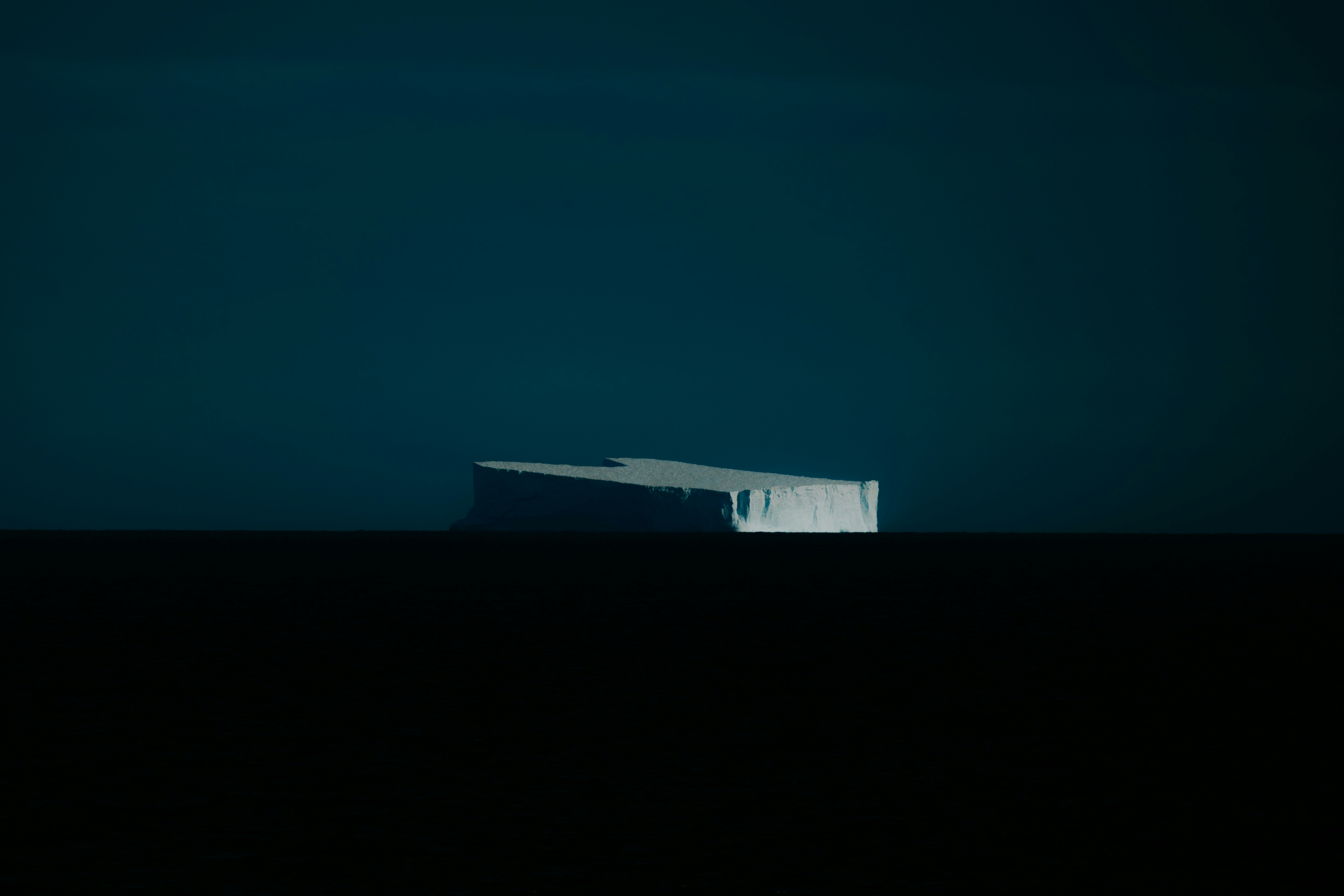 A Sliver of Ice on a Distant Horizon