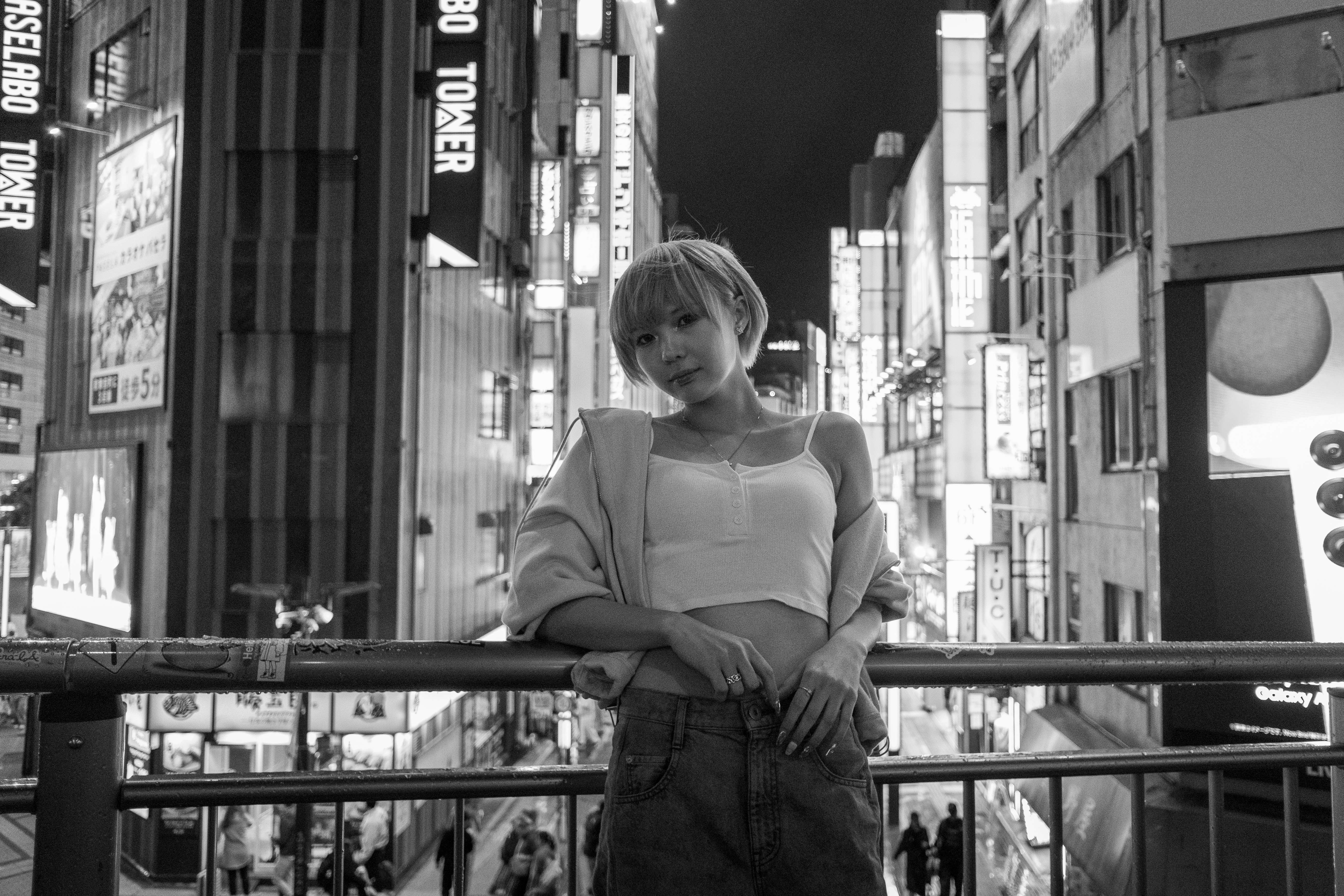 Neon Portrait at the City’s Quiet Edge