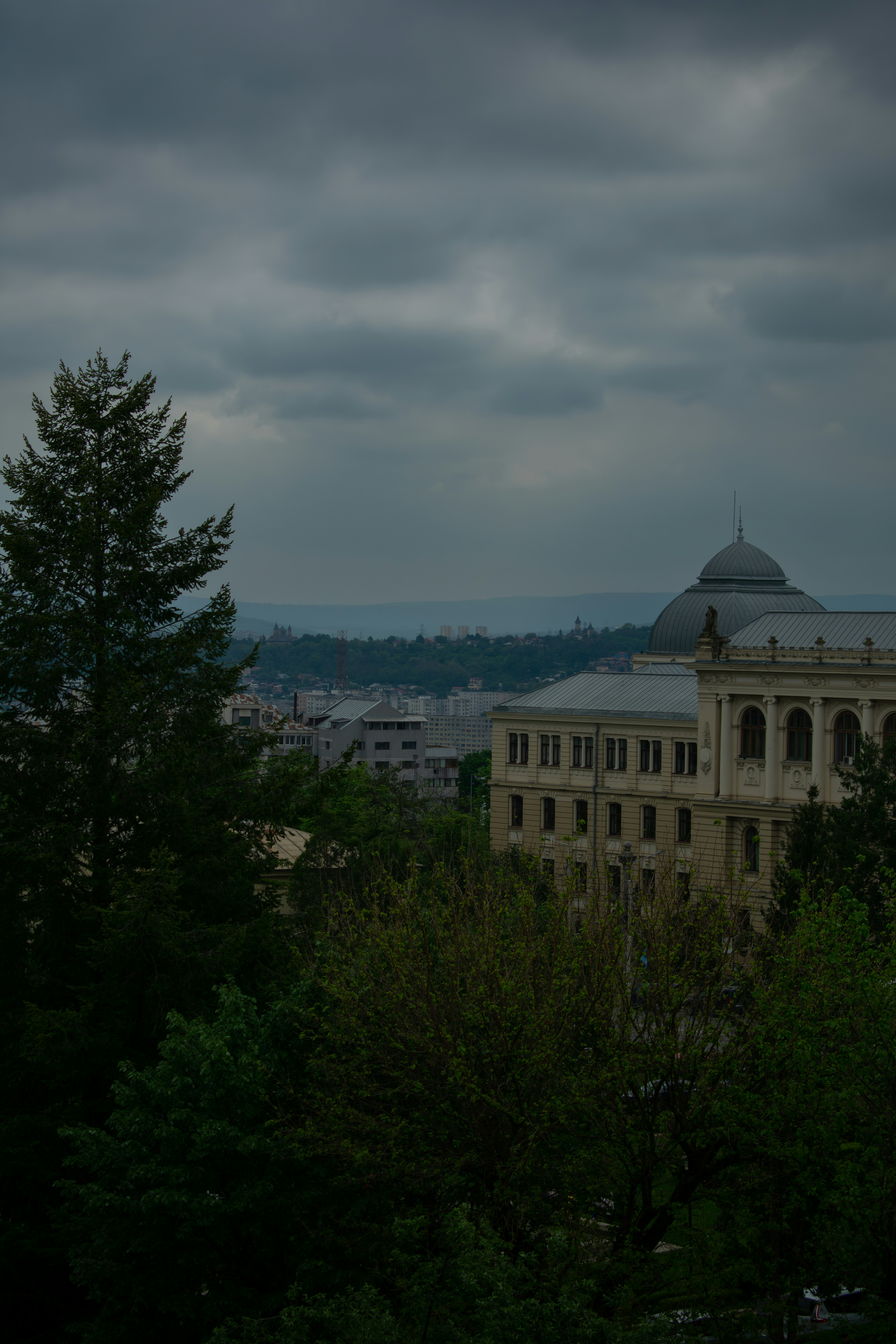 Whispers of History Beneath a Cloudy Sky
