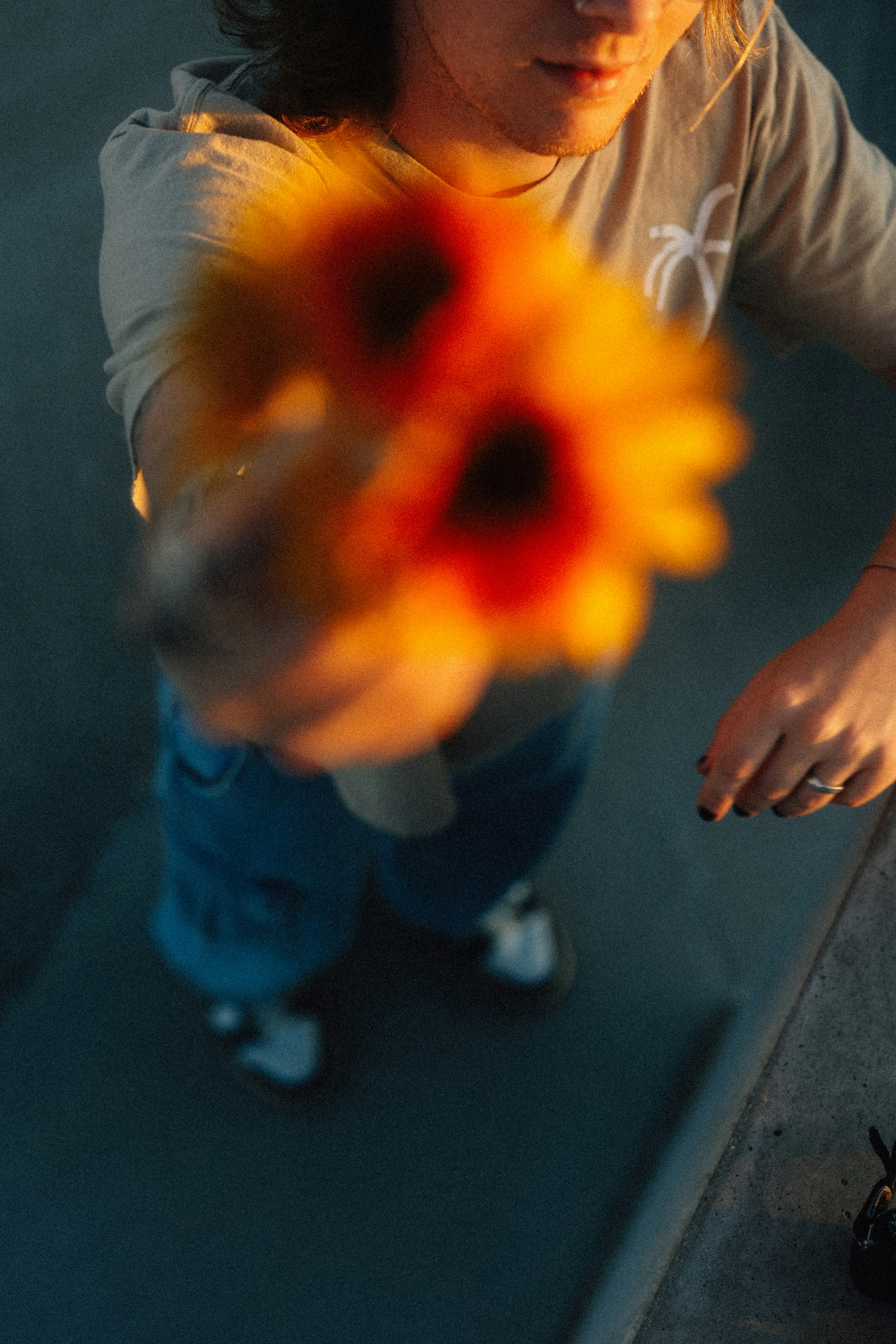 Near-Field Bloom: A Bold Reach Toward the Lens