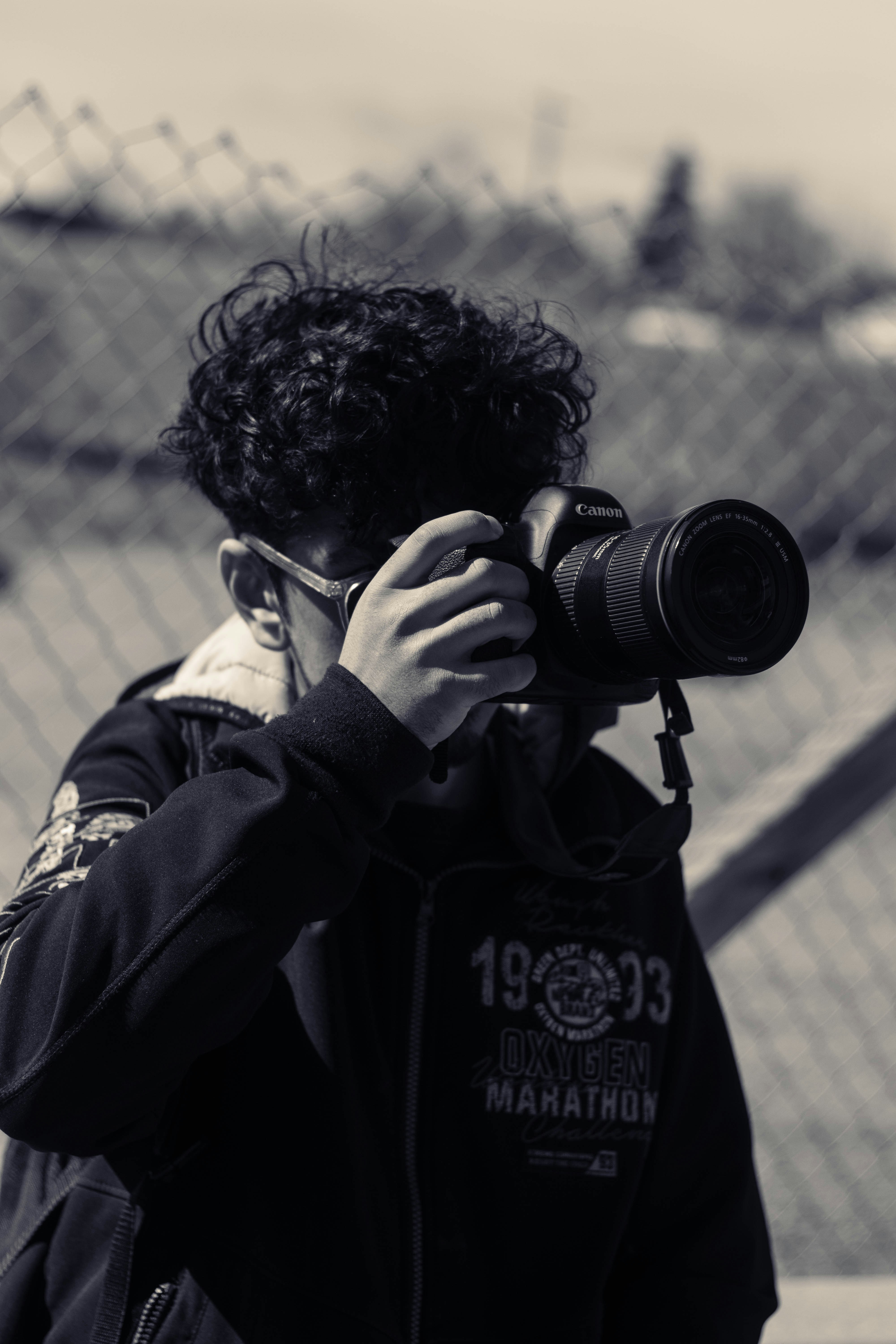Framing the Moment: A Young Photographer's Focus