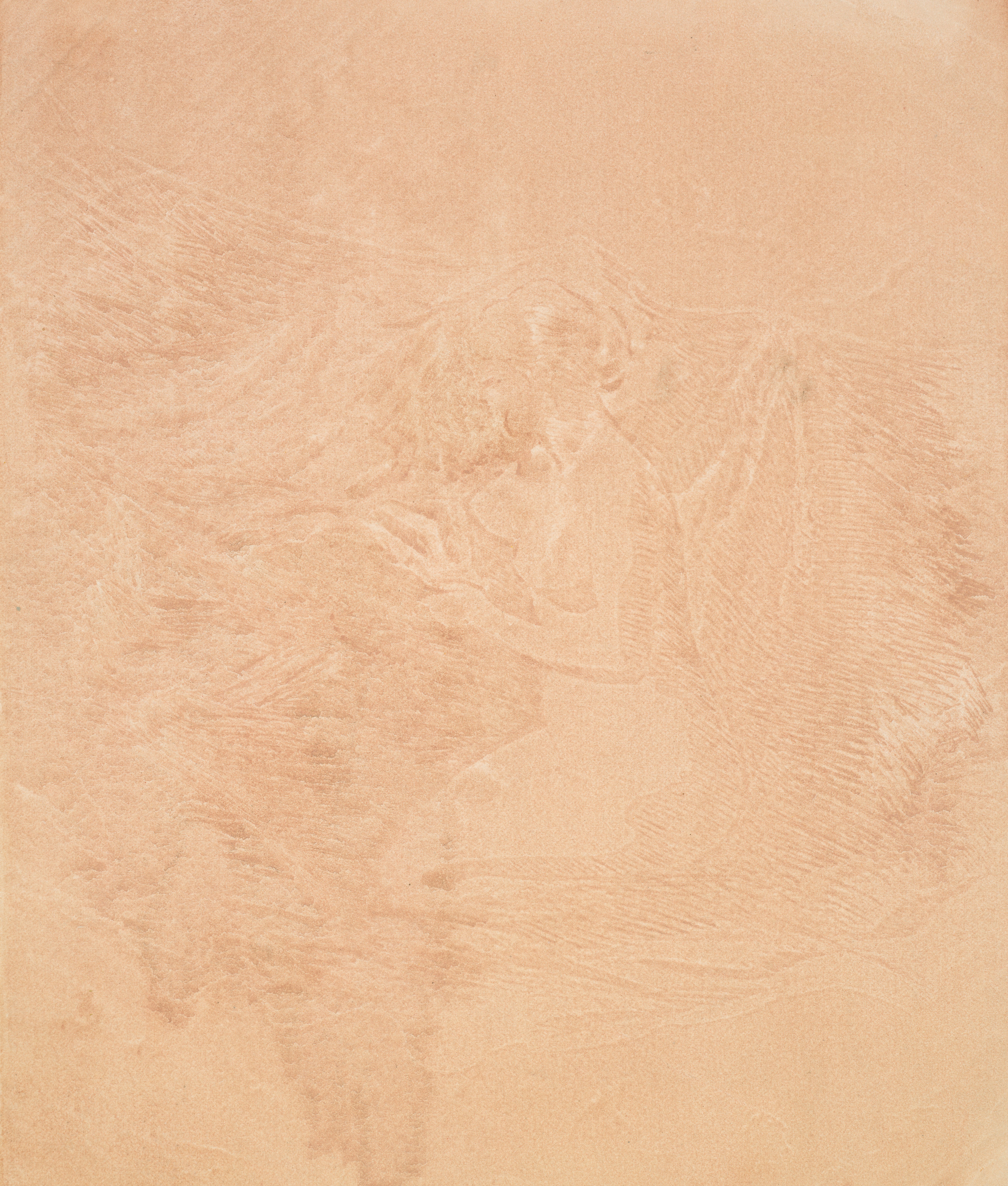 Subtle textures blend in a soft, muted palette, creating an abstract representation that invites contemplation. The gentle interplay of light and shadow adds depth to the composition.