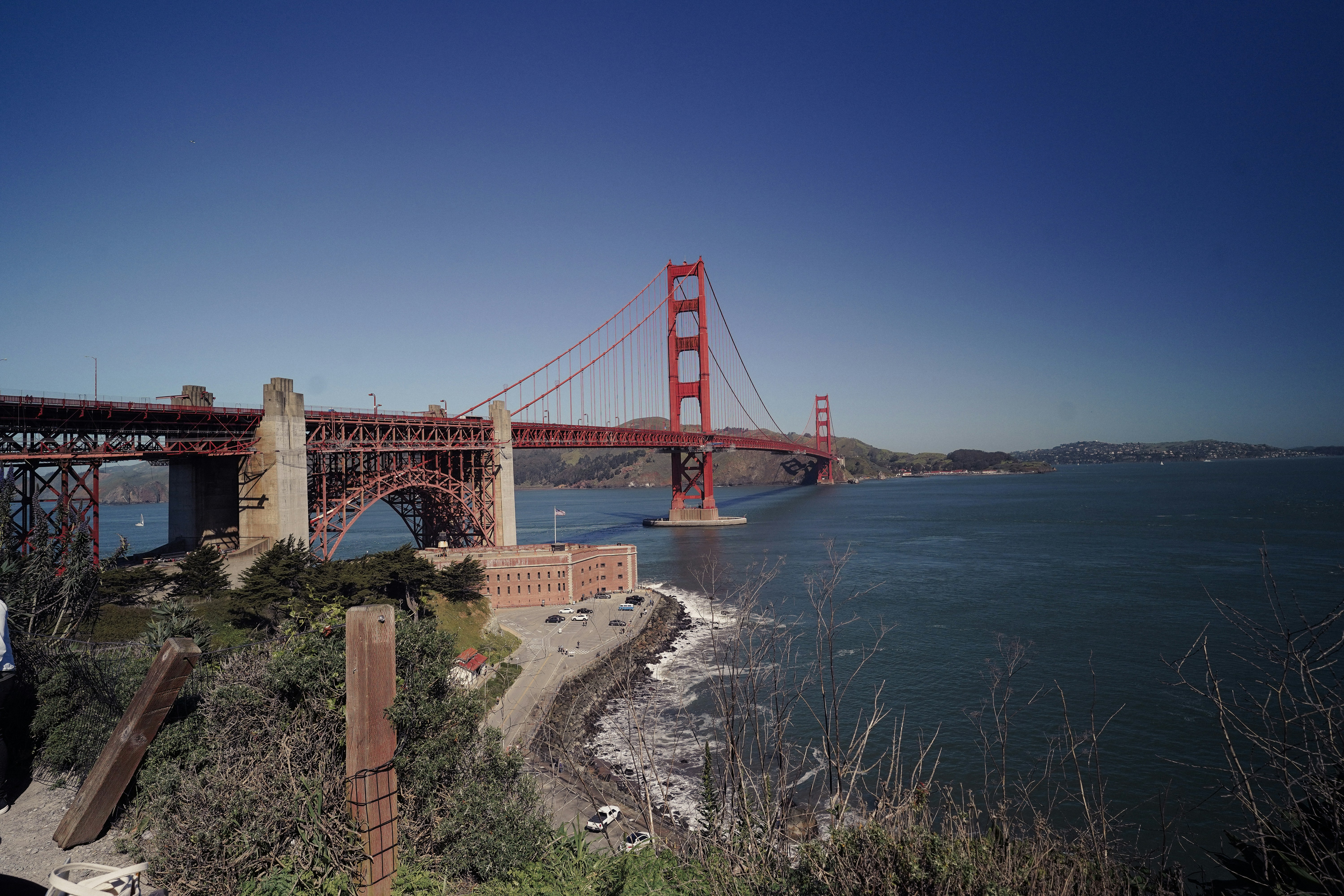 Golden Gate Bridge Vista Point, San Francisco, CA, USA