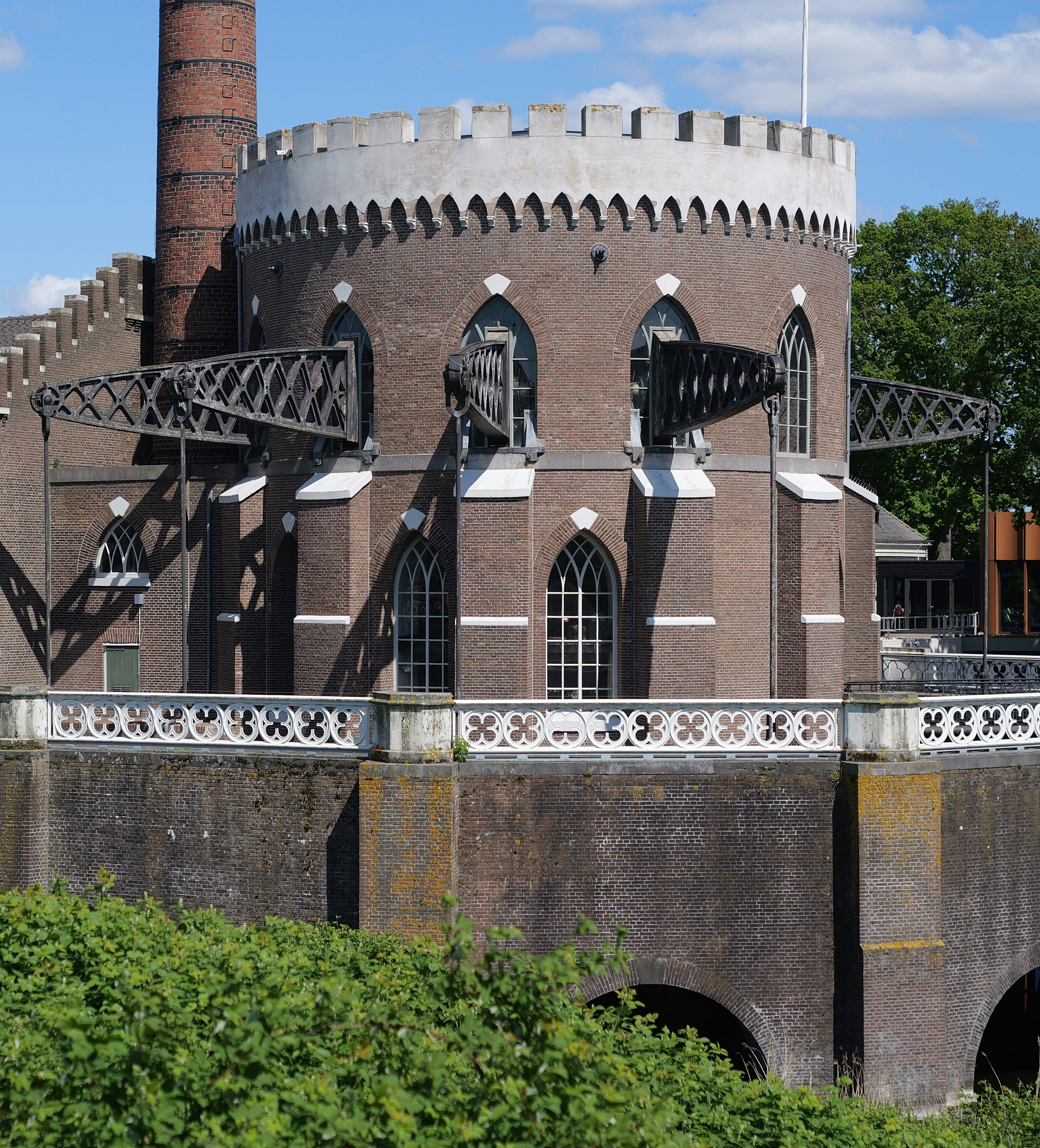 Heritage in Brick: The Industrial Charm of a Water Tower