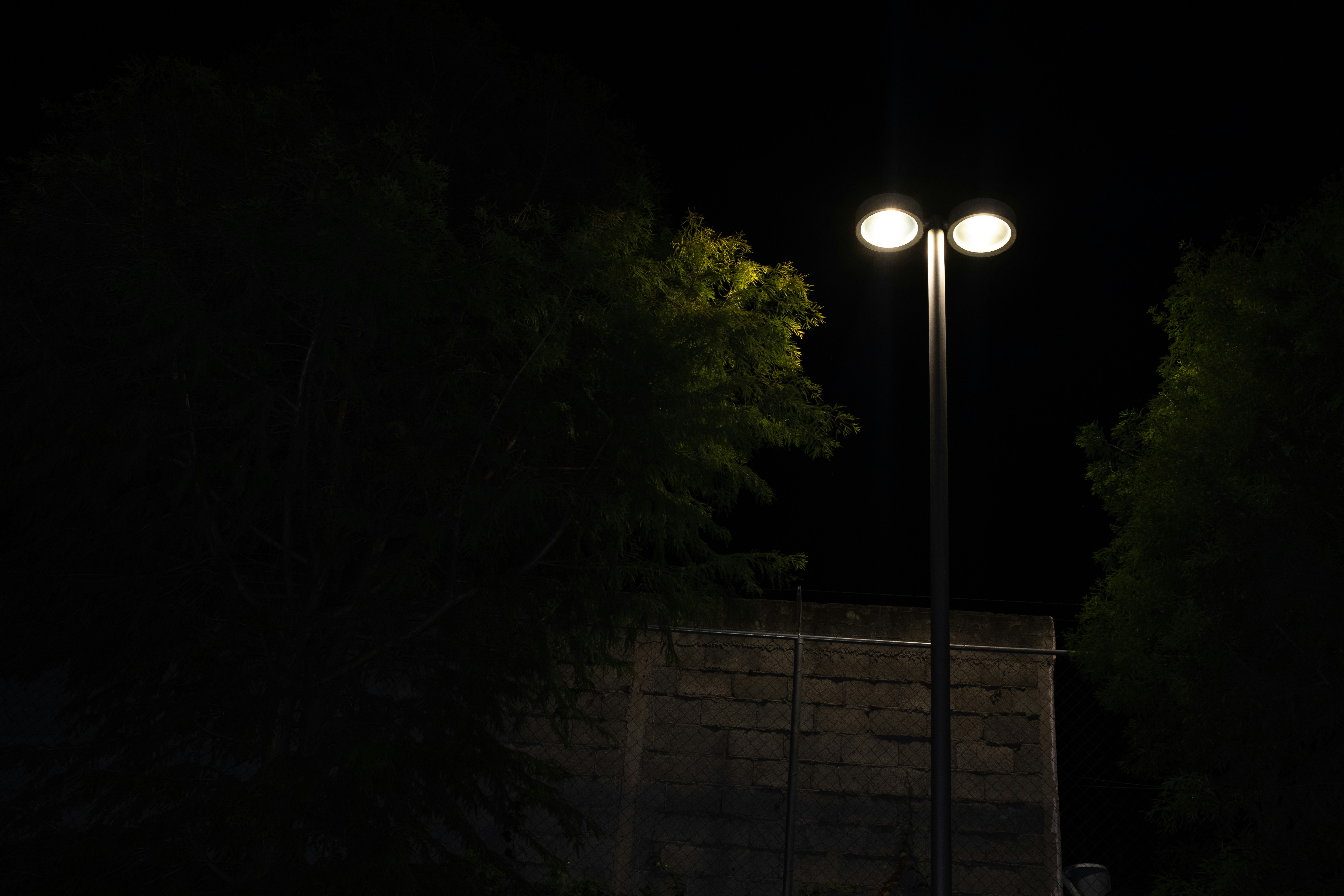 14 de septiembre de 2024, 9:19:33 p.m. | A lamppost illuminates the night's darkness.