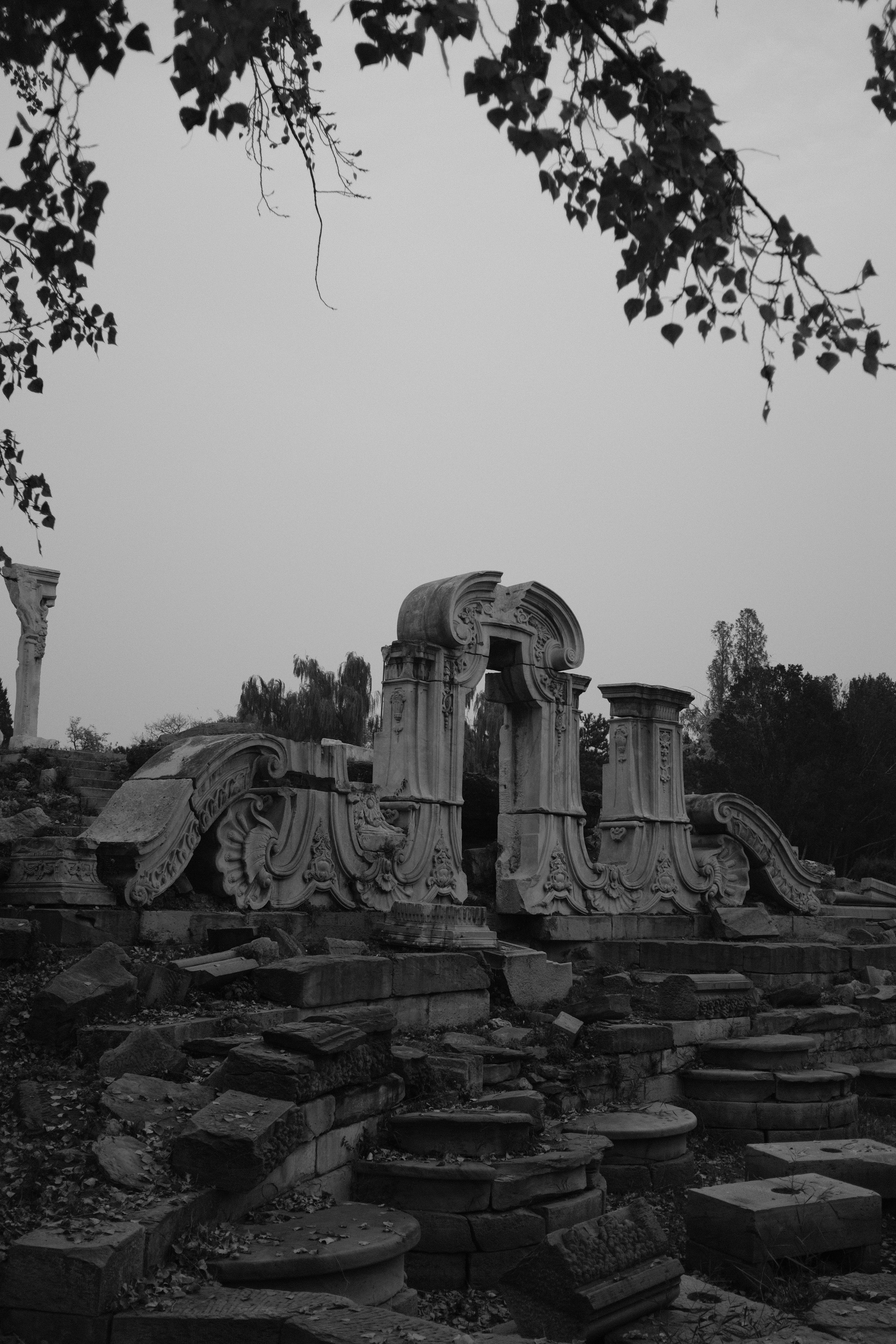 Echoes of Elegance: The Ruins of a Forgotten Era