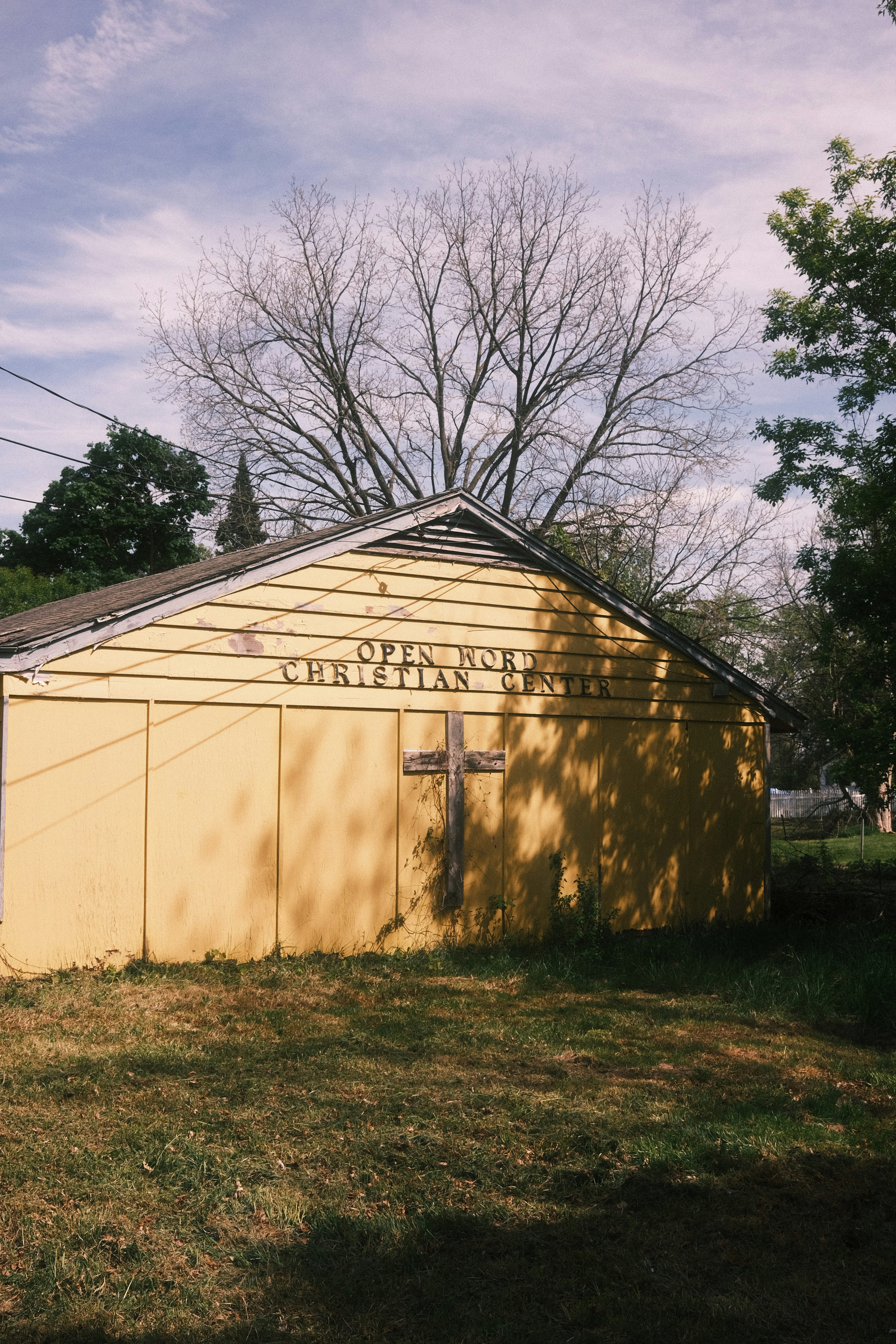 An open north christian center building stands outdoors. photo – Free ...