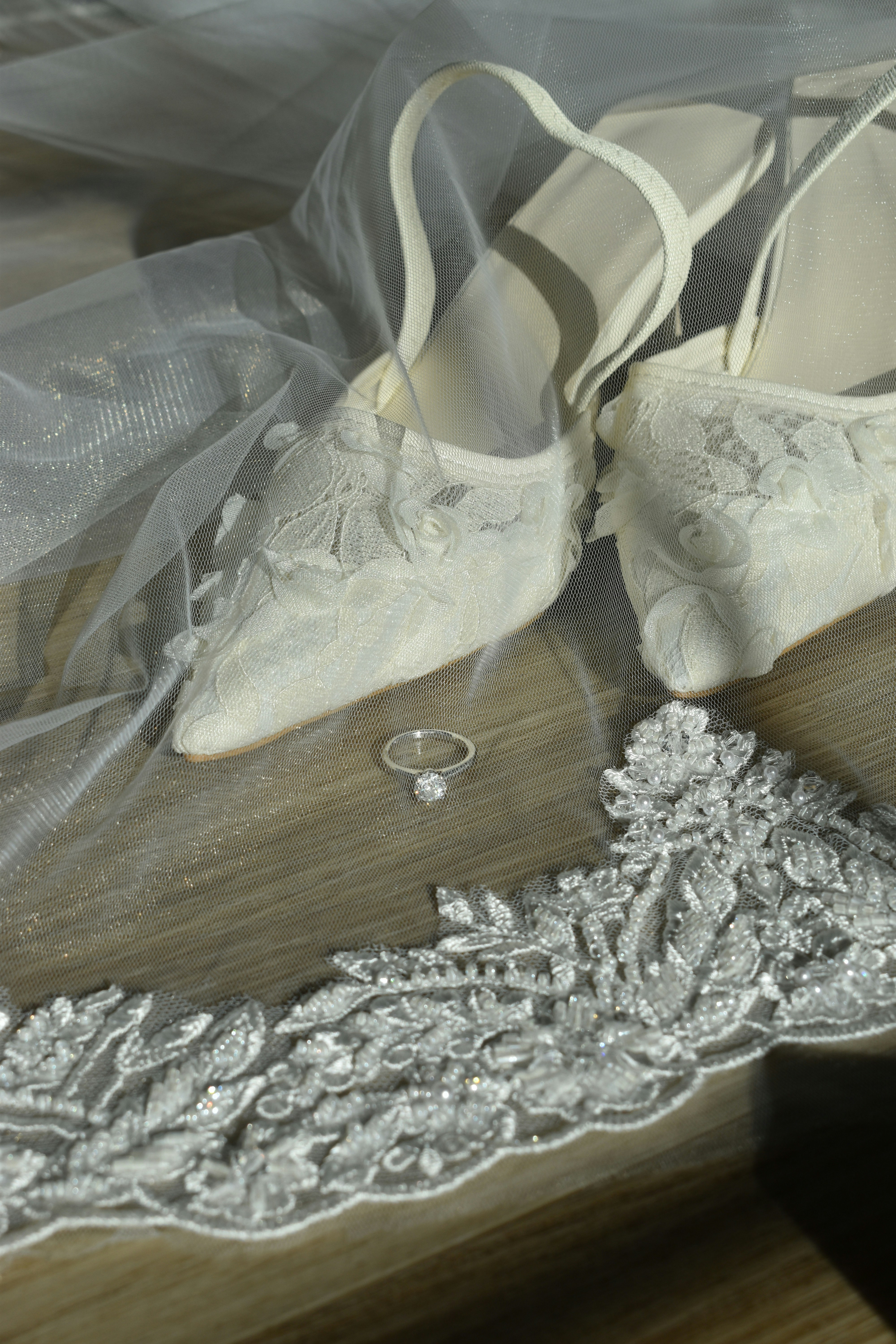 Elegance in Preparation: A Bridal Ensemble