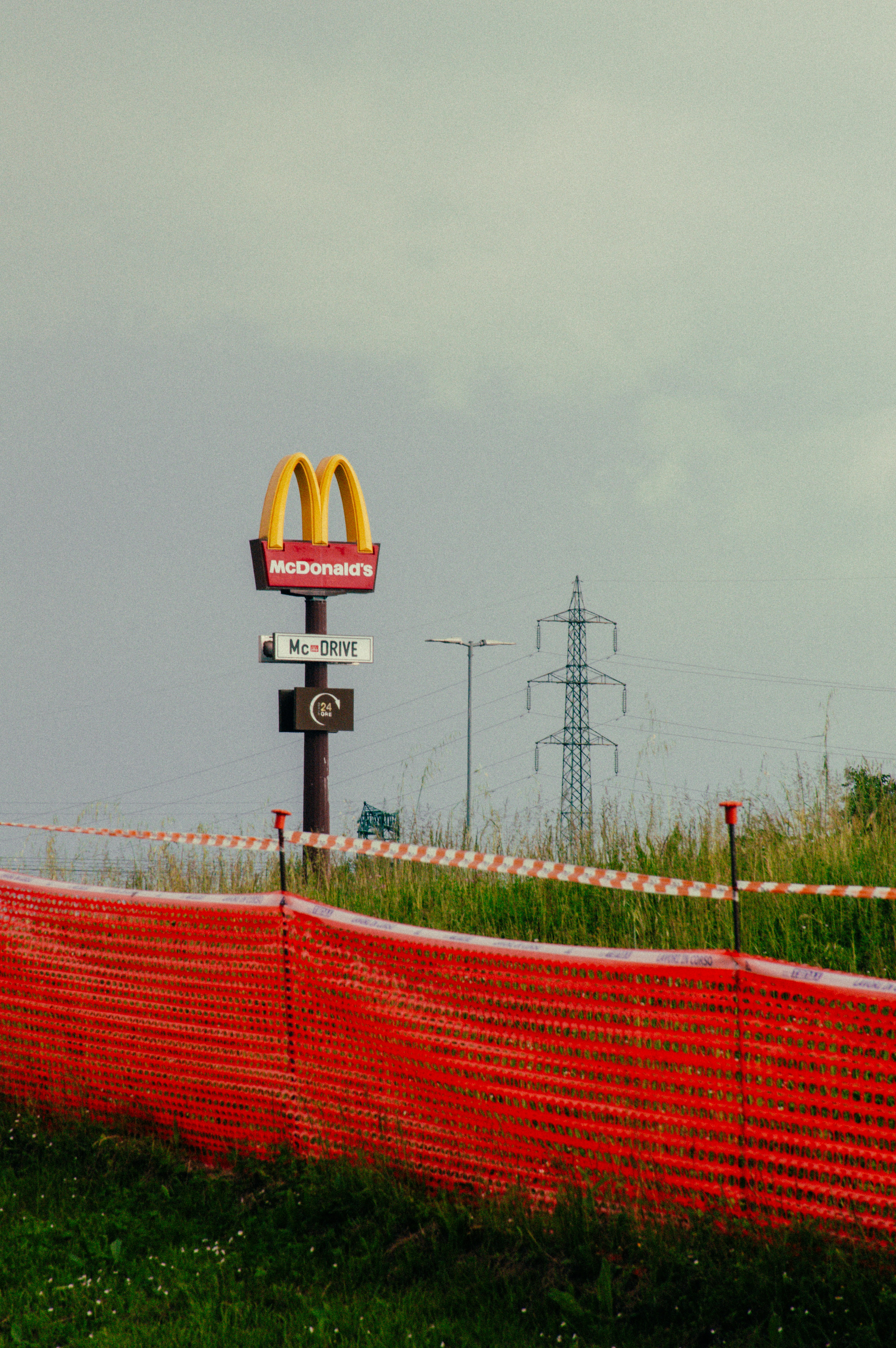 Fast Food Beacon Amidst Urban Development
