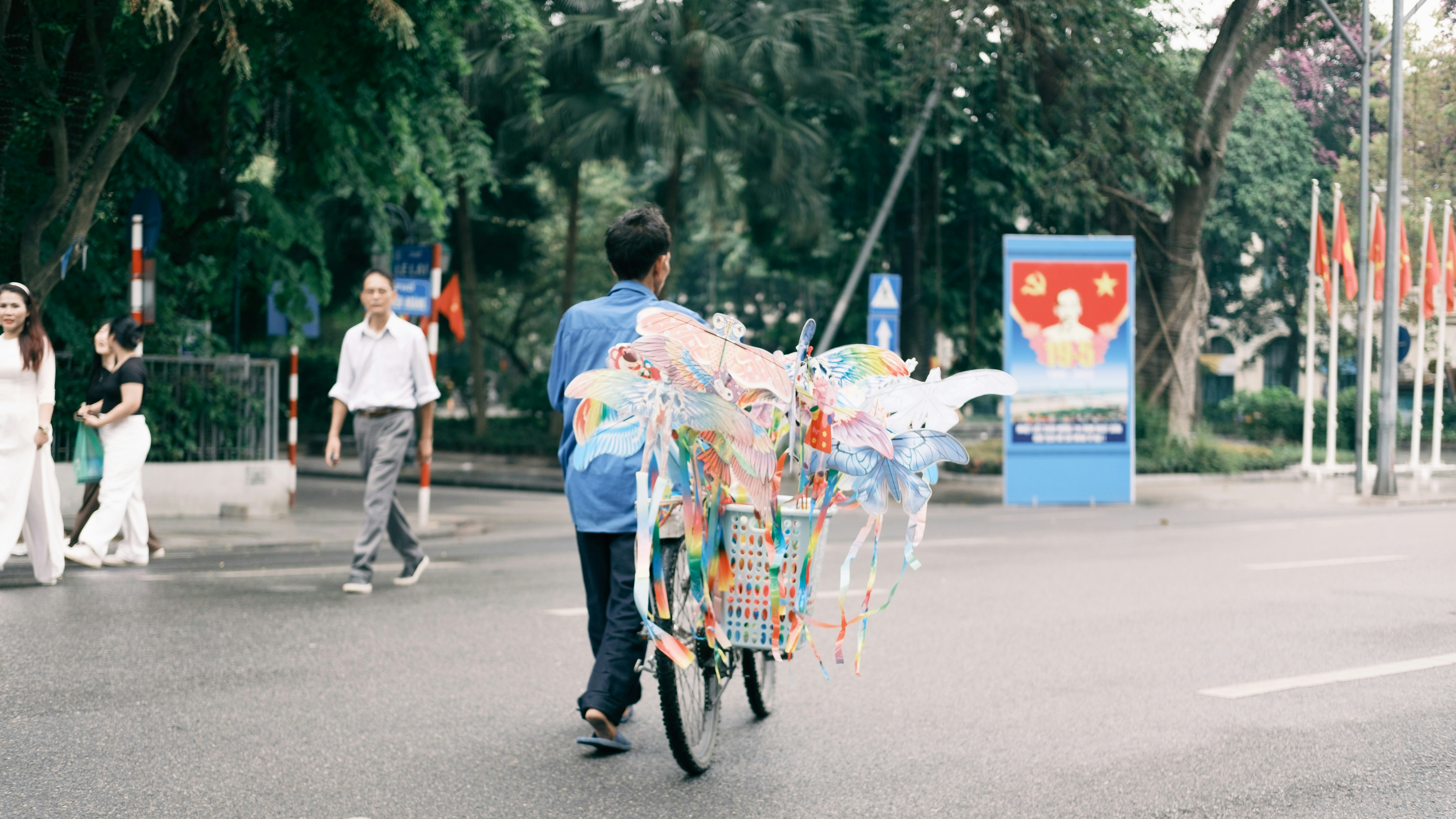 Whimsical Journey Through Urban Streets