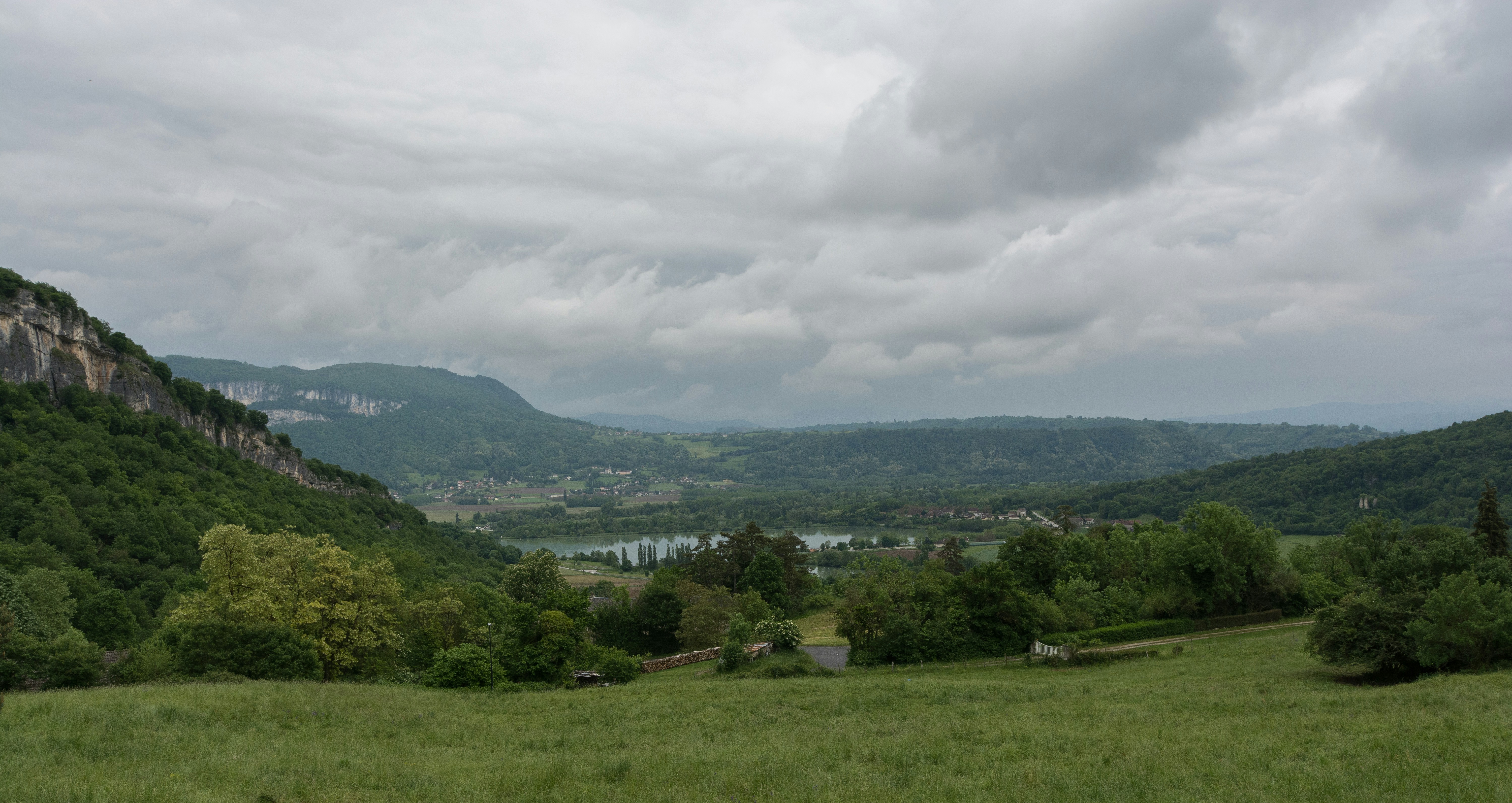Valley Crest Overlook on a Cloudy Afternoon