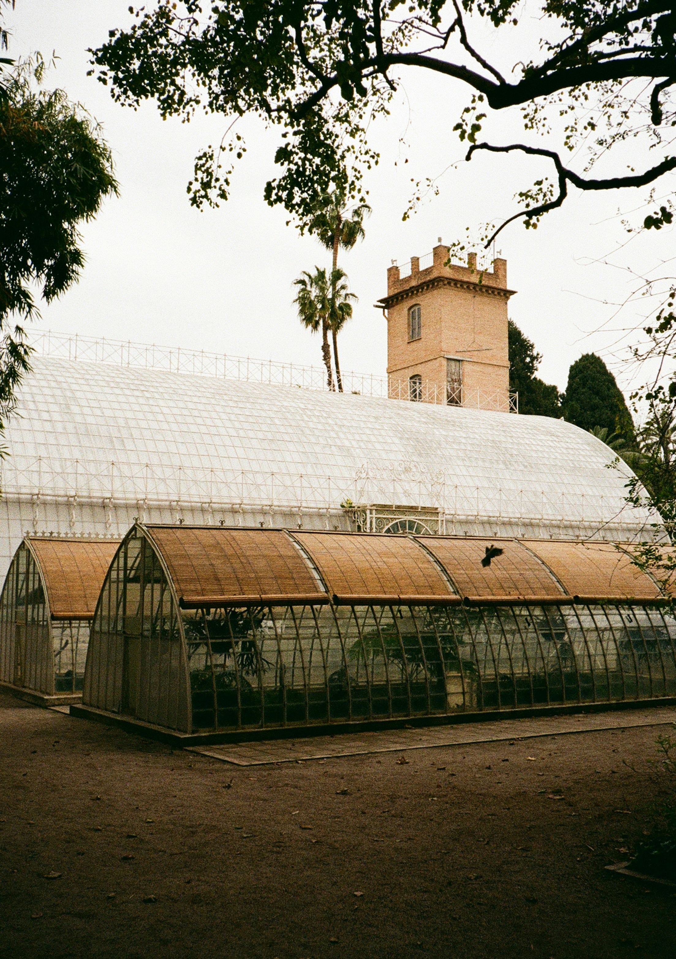 A beautiful botanical garden with interesting architecture. photo ...
