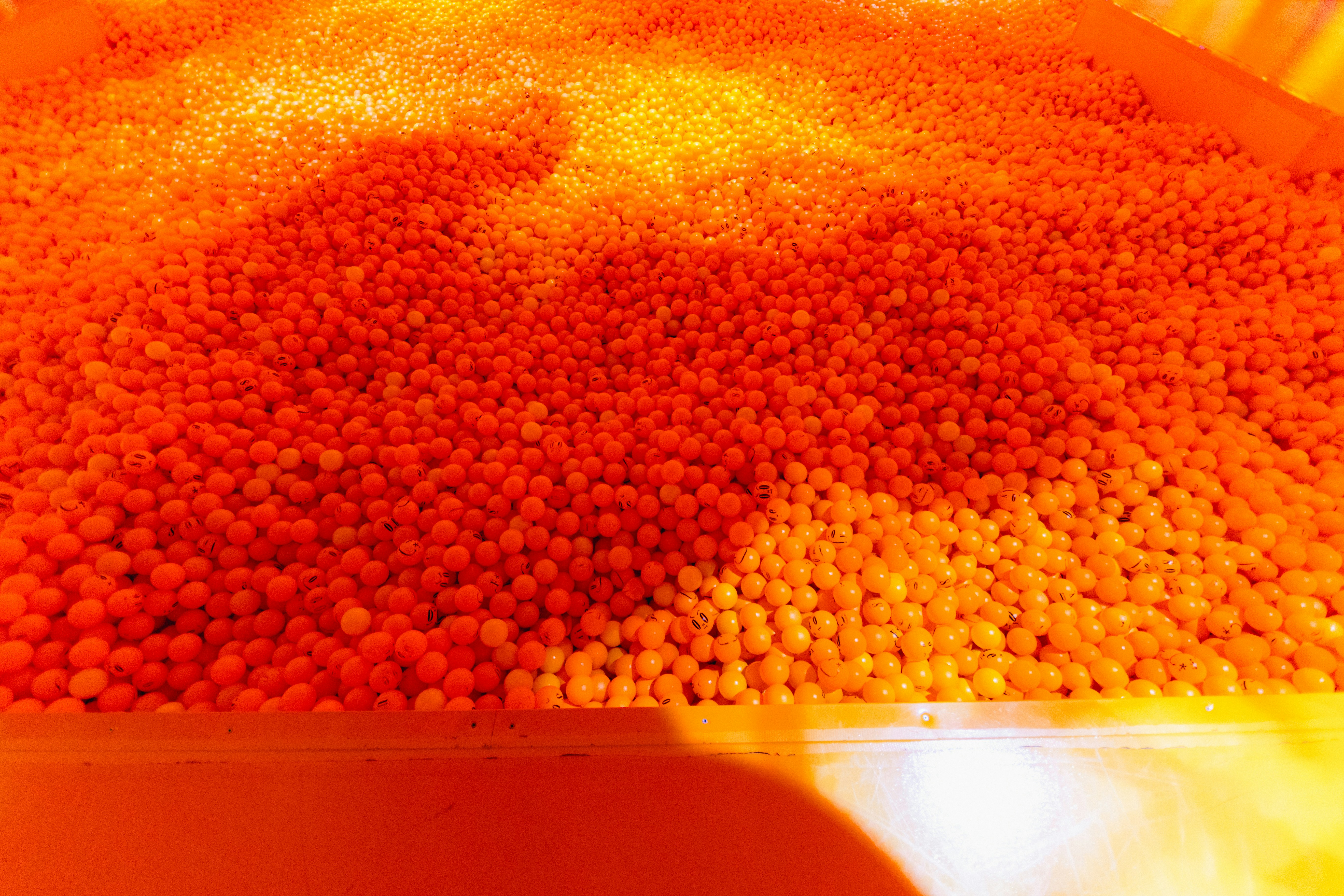 A Sea of Citrus: The Vibrant World of Orange Spheres