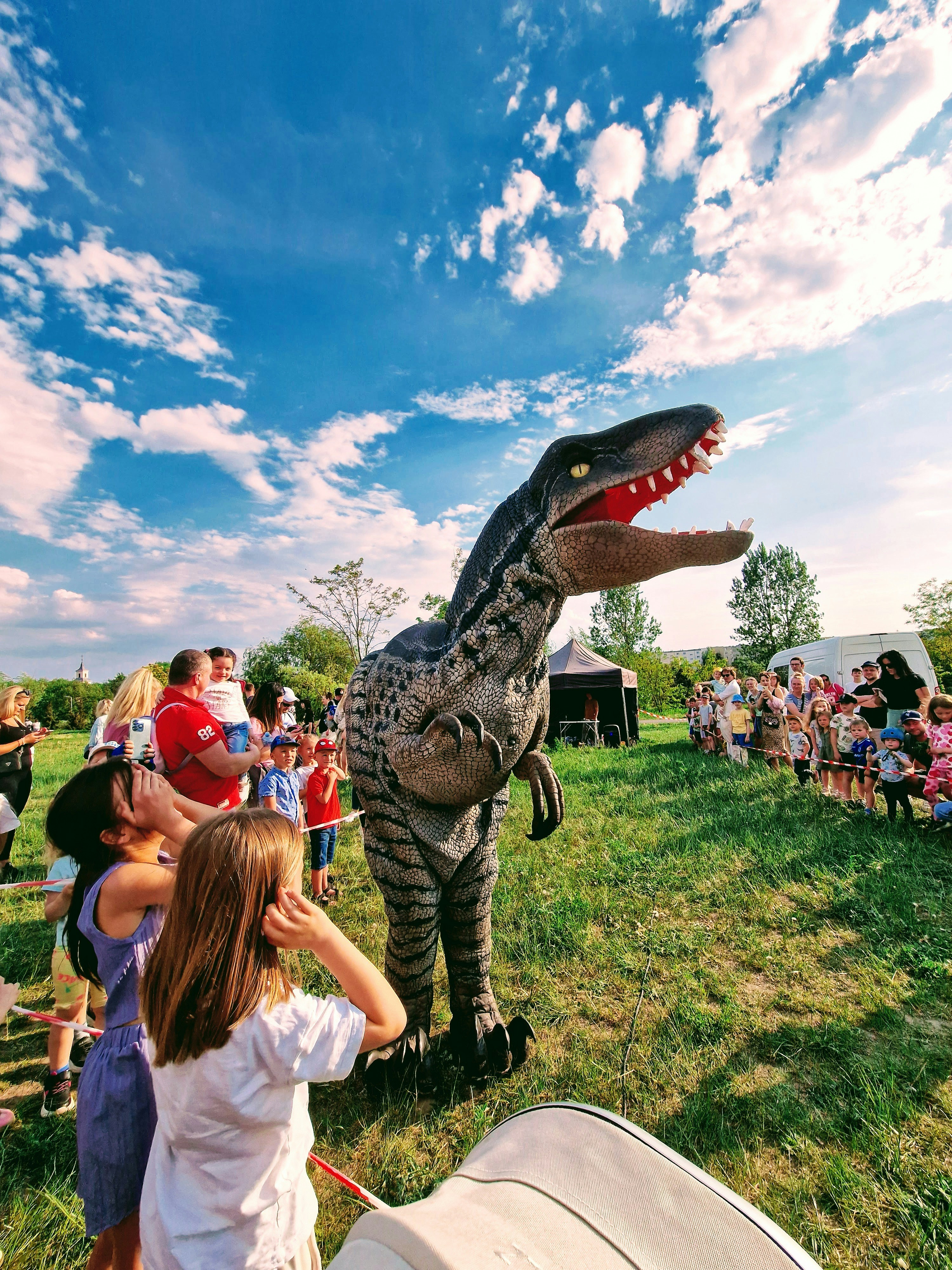 Jurassic Joy: A Roaring Encounter