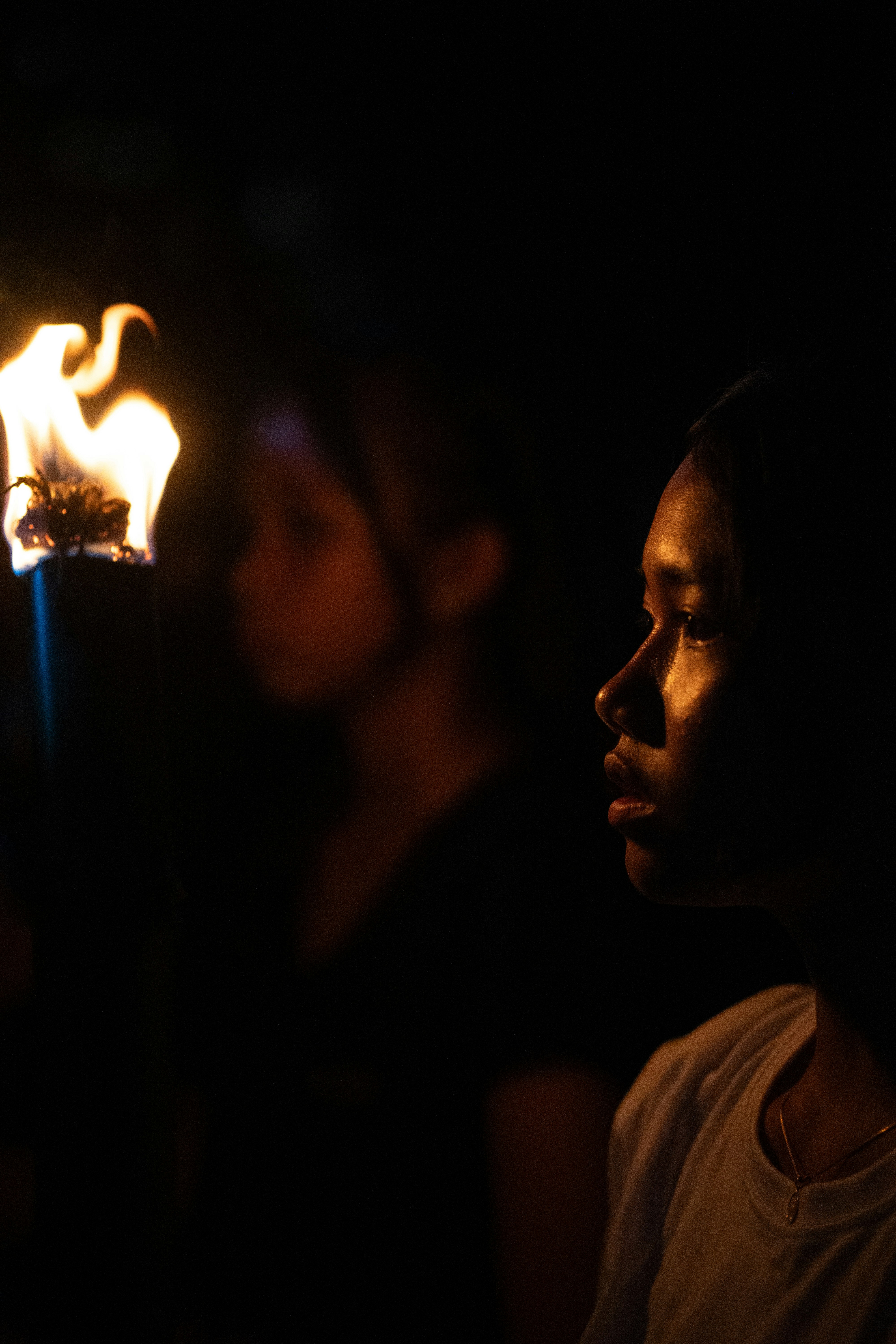 Nyepi: Bali’s New Year's Day of Complete Silence On Nyepi day, which is New Year’s day in the Balinese Saka Calendar, the island of Bali turns off all lights and sounds, stops all traffic, deserts all worldly activities, and meditates, while complete silence and serenity reigns over the entire island. On the eve of Nyepi, celebrations are held with large papier-mache giants, called Ogoh-Ogoh, paraded on the beach accompanied by loud gamelan music. These are then torched and, it is believed, that with the conflagration, any evil spirits that have brought disease and