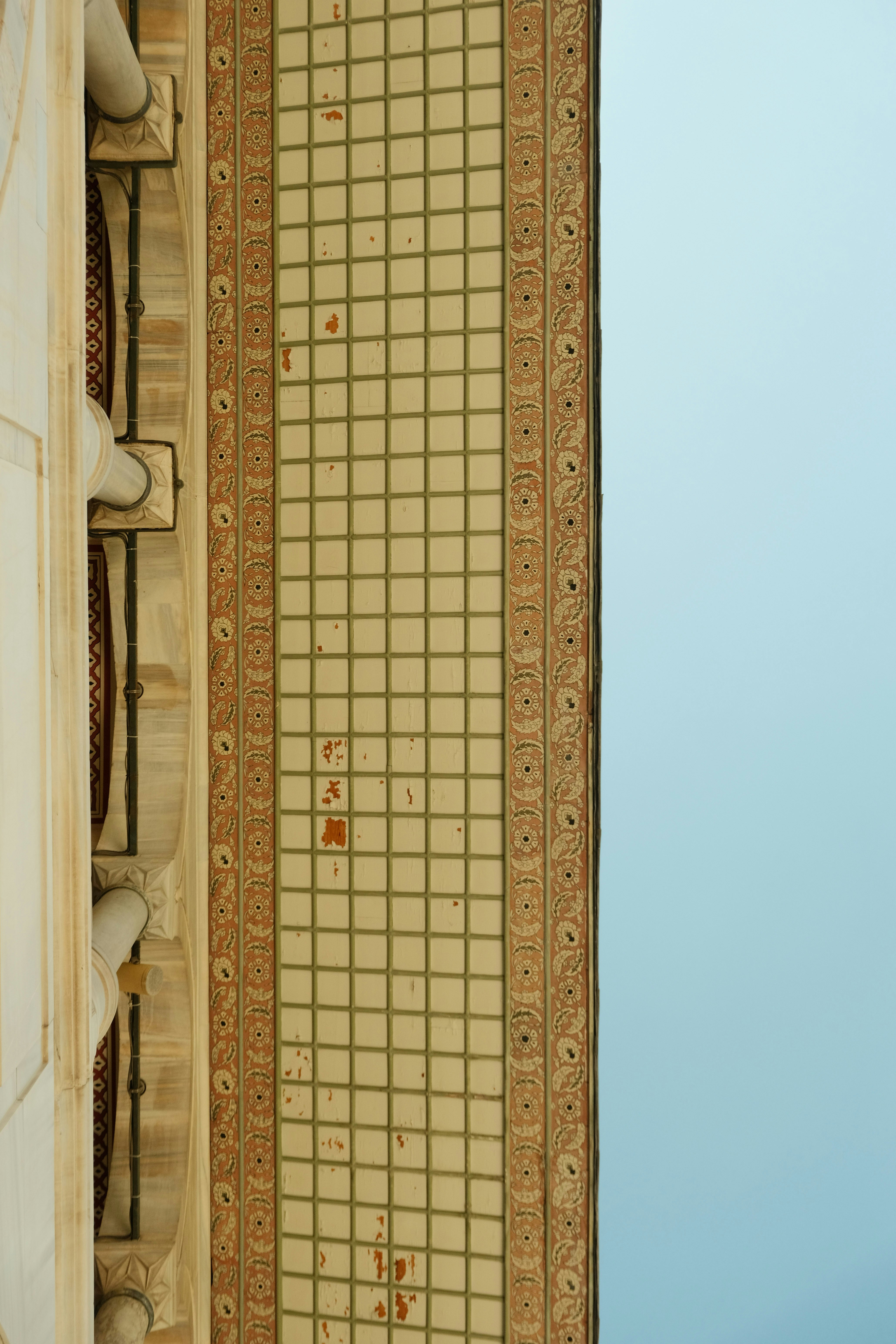 Sunlit Frieze: Repetition and Relief on a Classical Facade