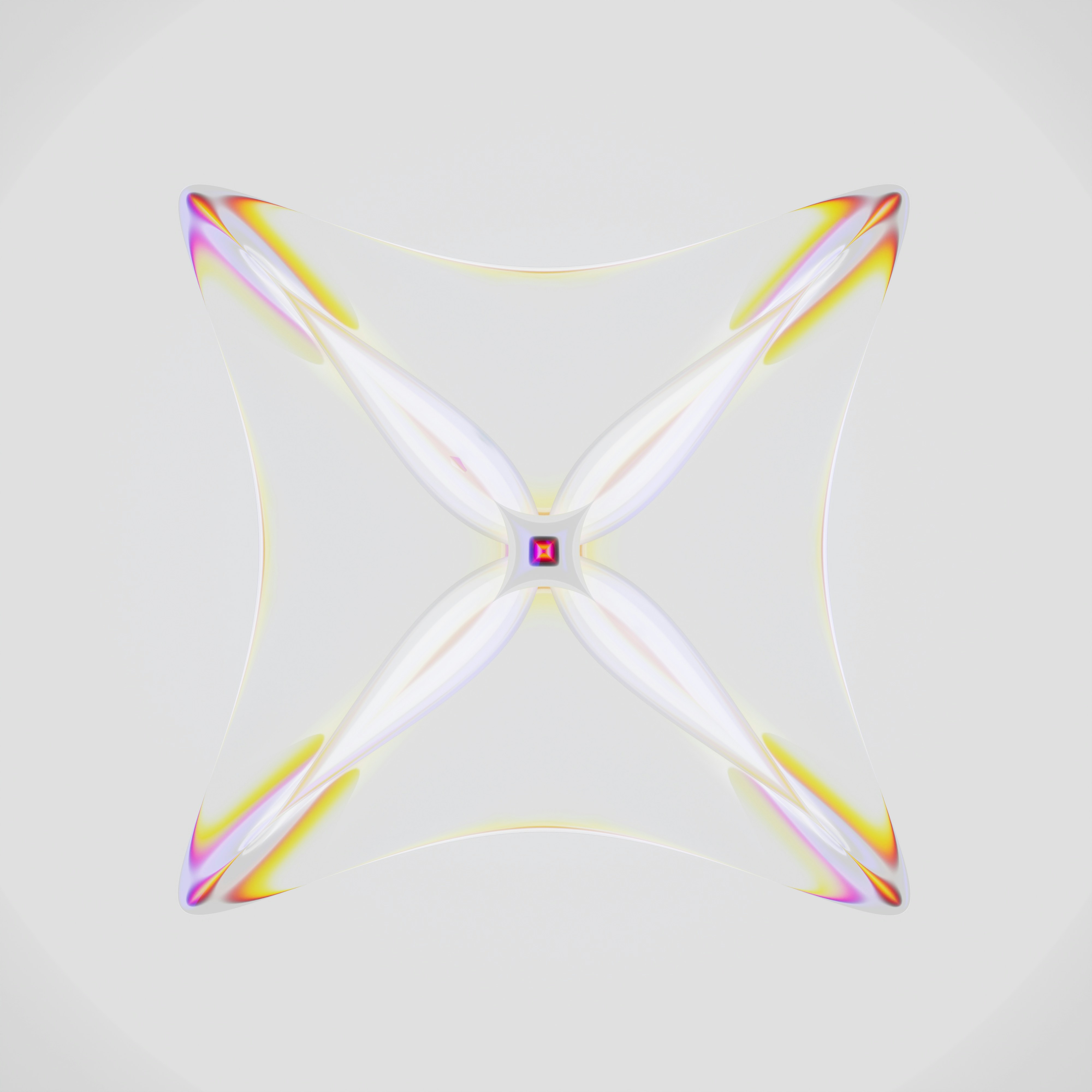 An abstract, symmetrical design with colors. photo – Free Art Image on ...