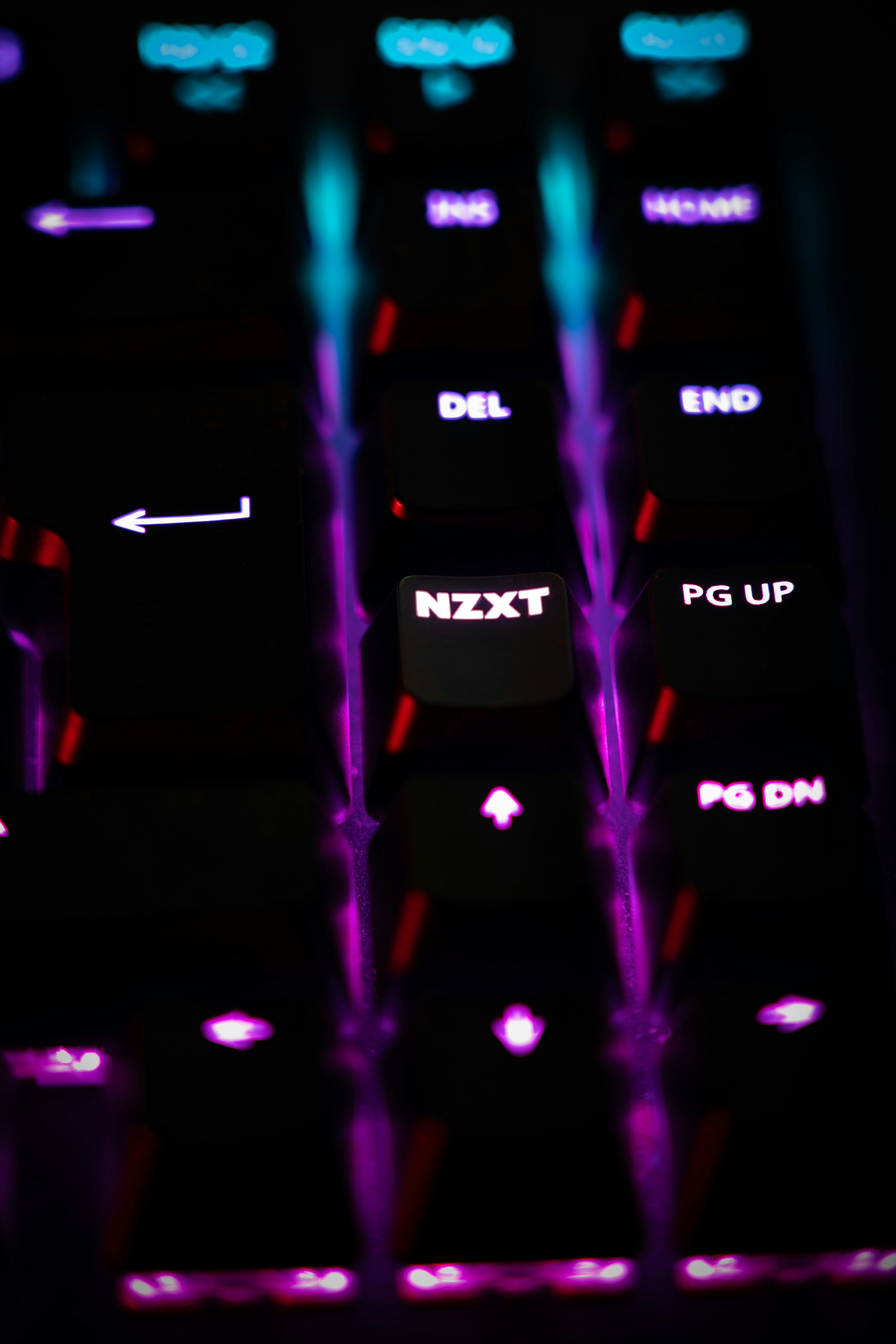 Illuminated Precision: A Close-Up of Gaming Gear