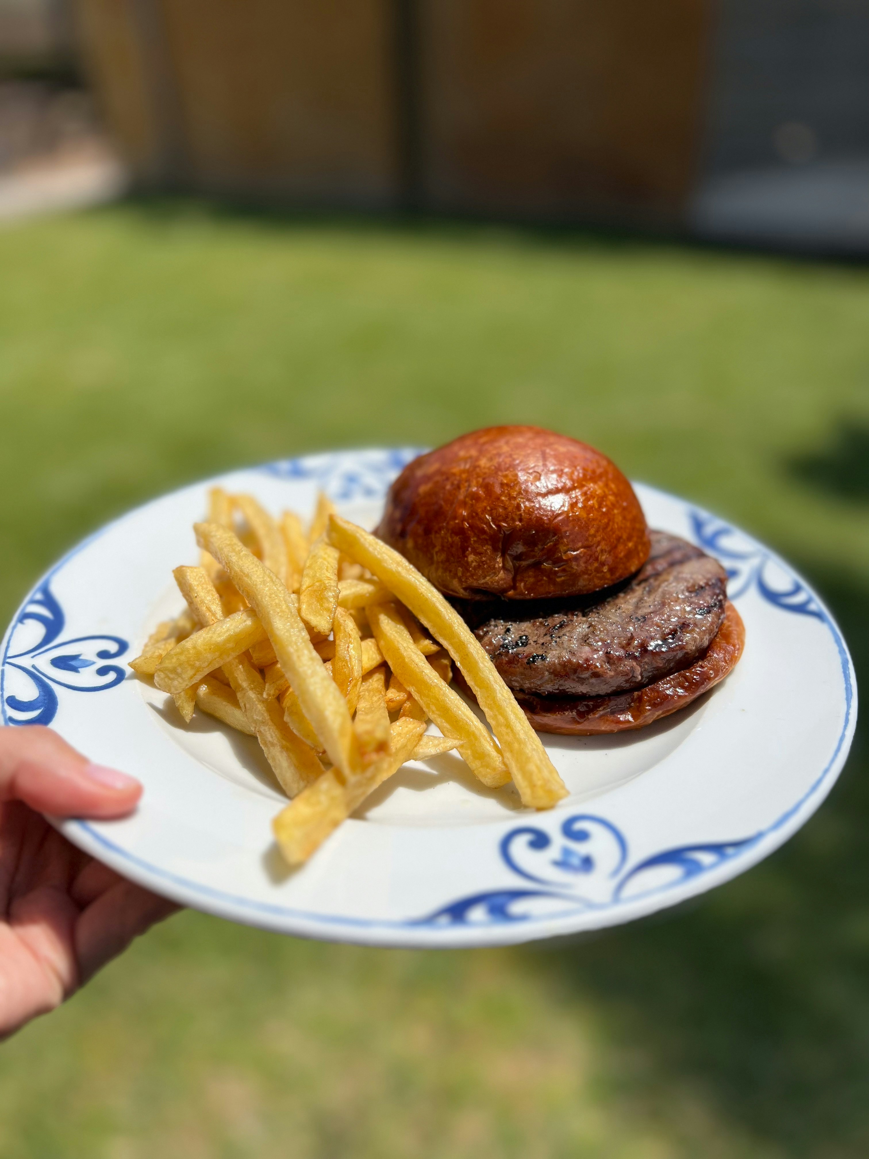 Culinary Delight on a Sunny Plate