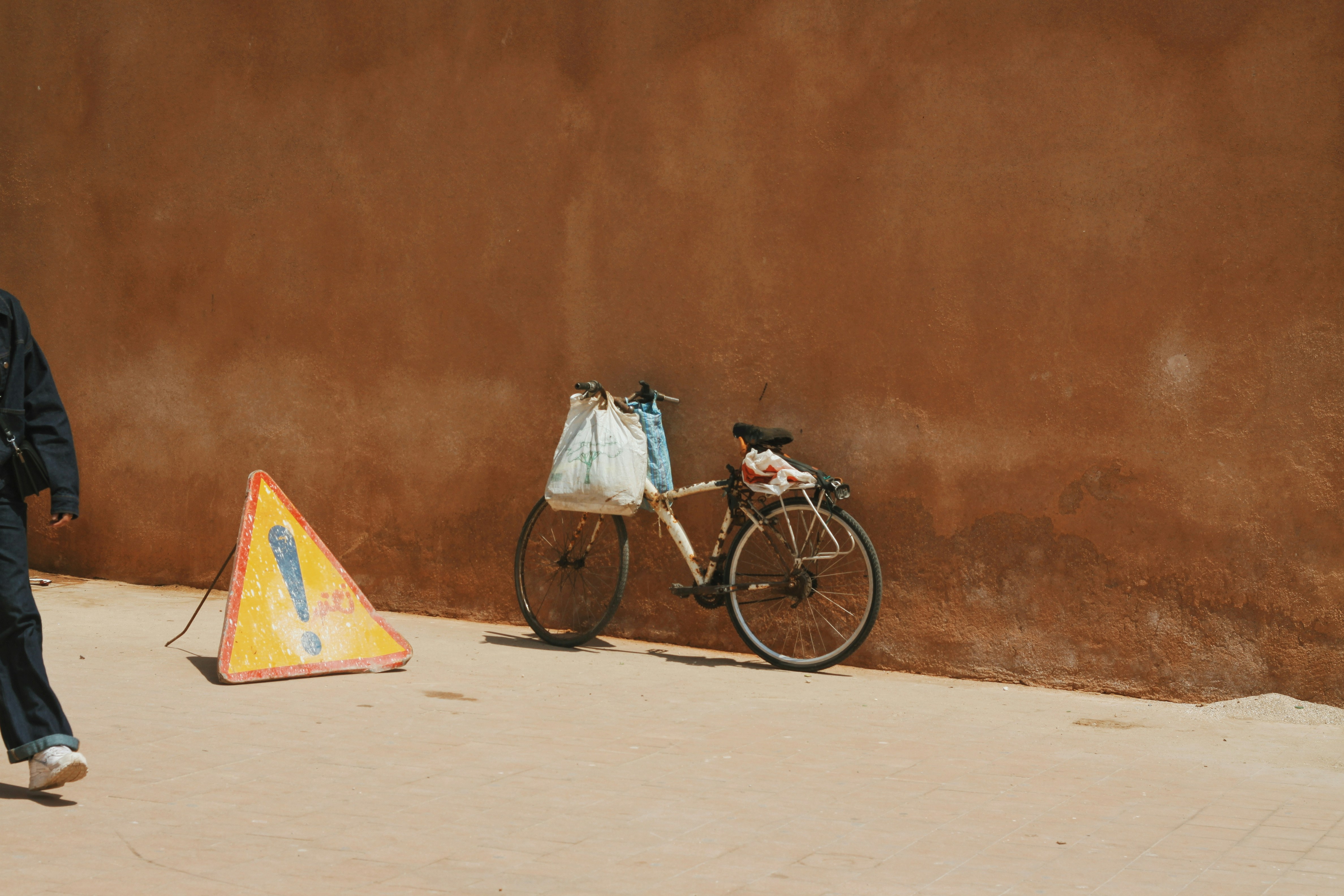 Urban Nomad: A Bicycle's Quiet Resilience