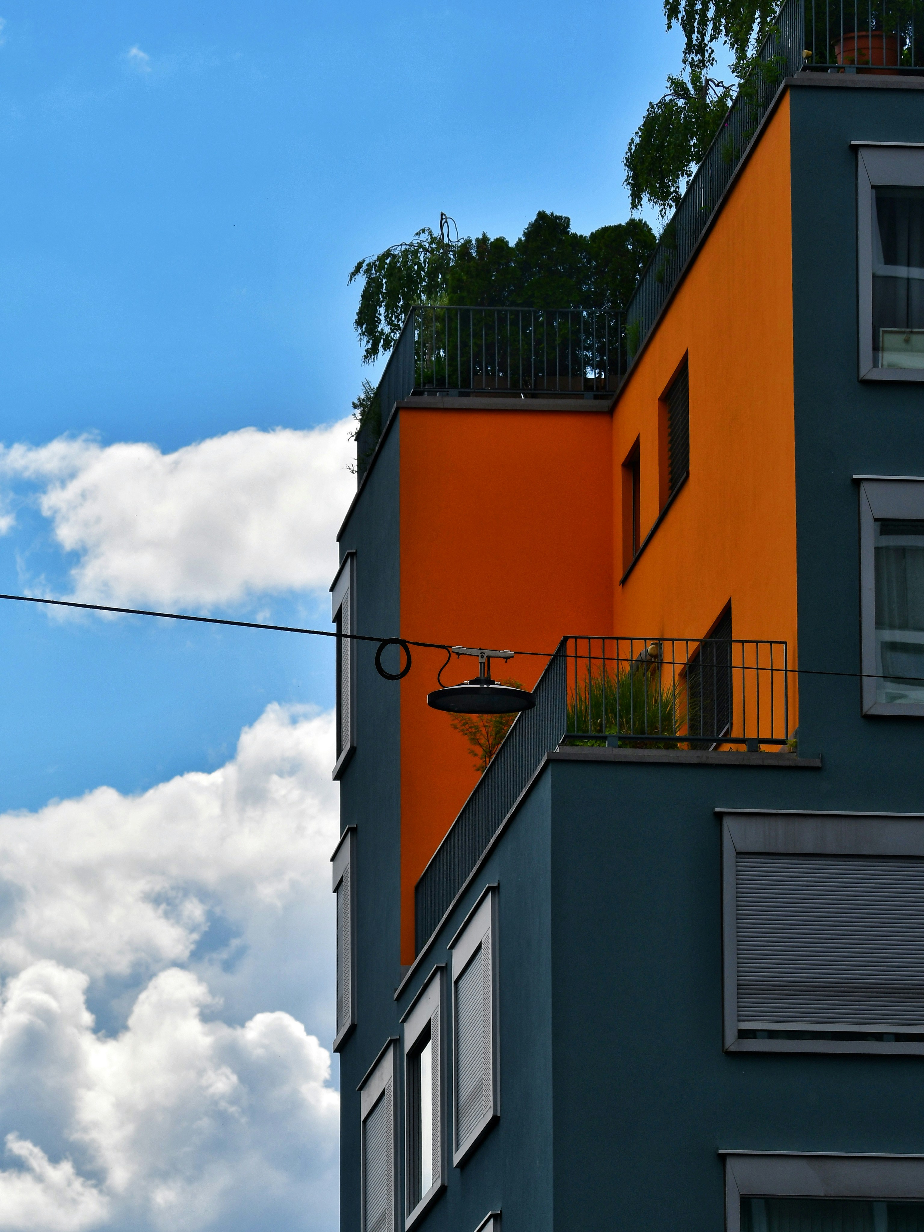 Urban Geometry: A Play of Color and Form