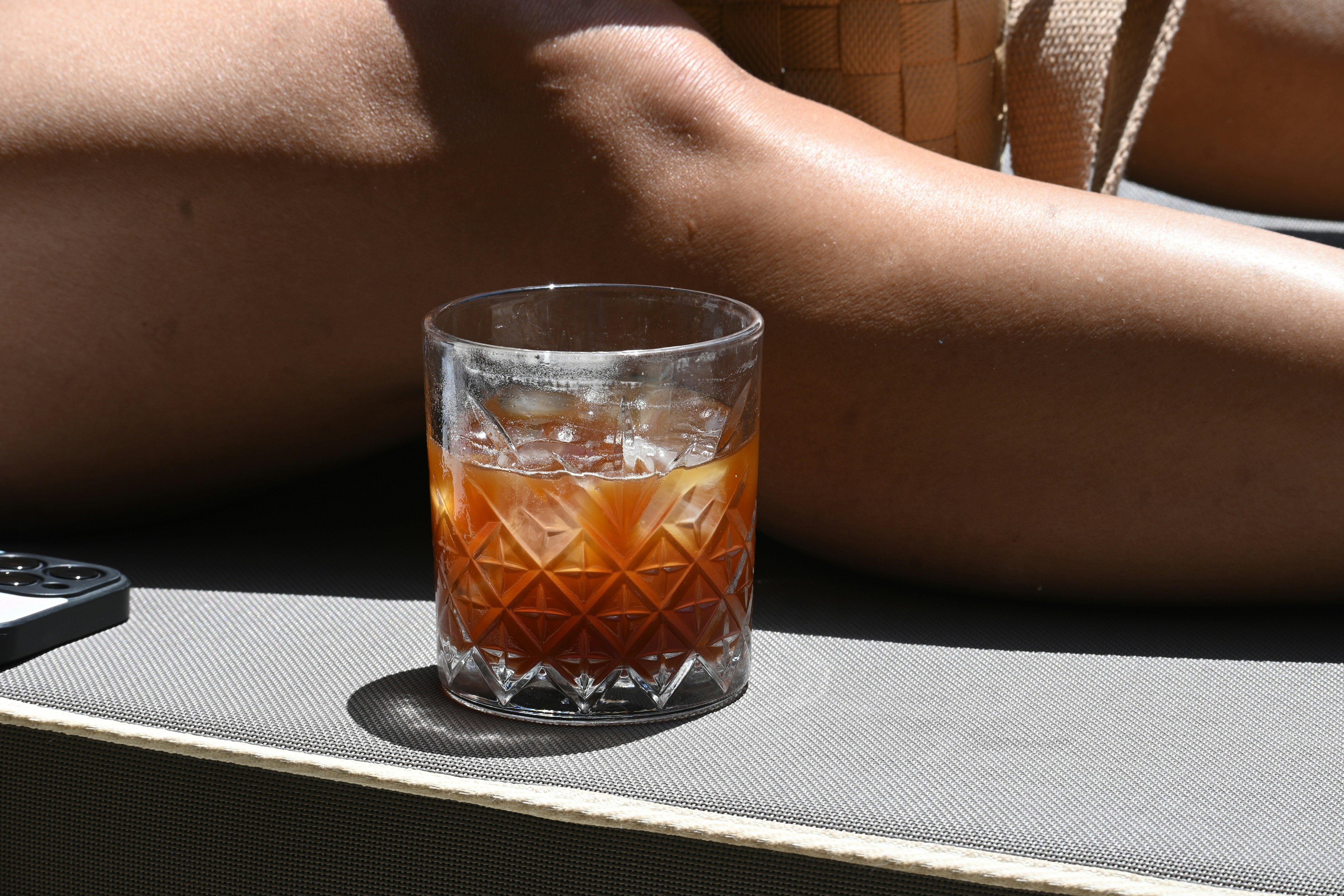 Sipping Serenity: A Moment of Refreshment