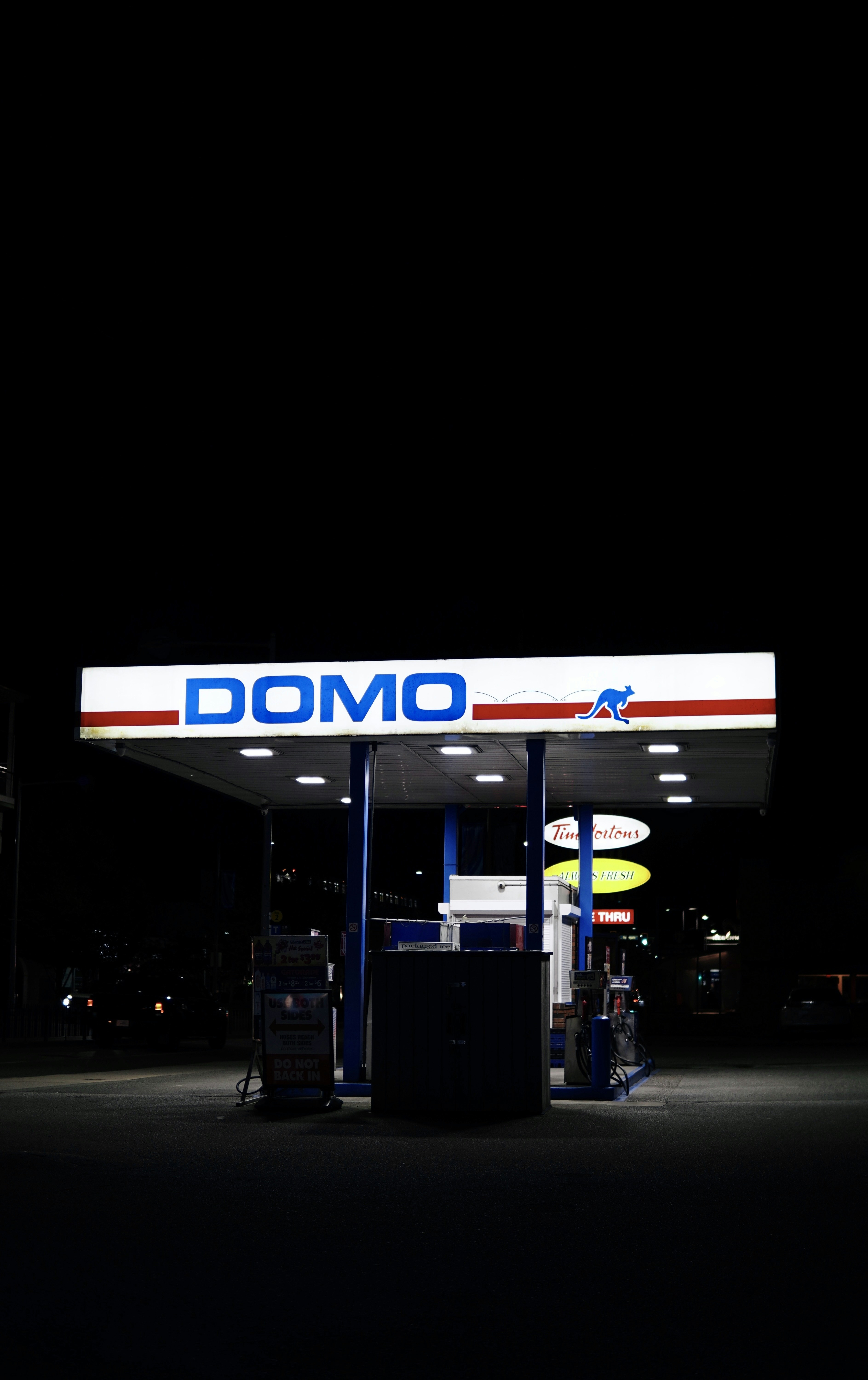 Neon Oasis: A Night at the Domo Station