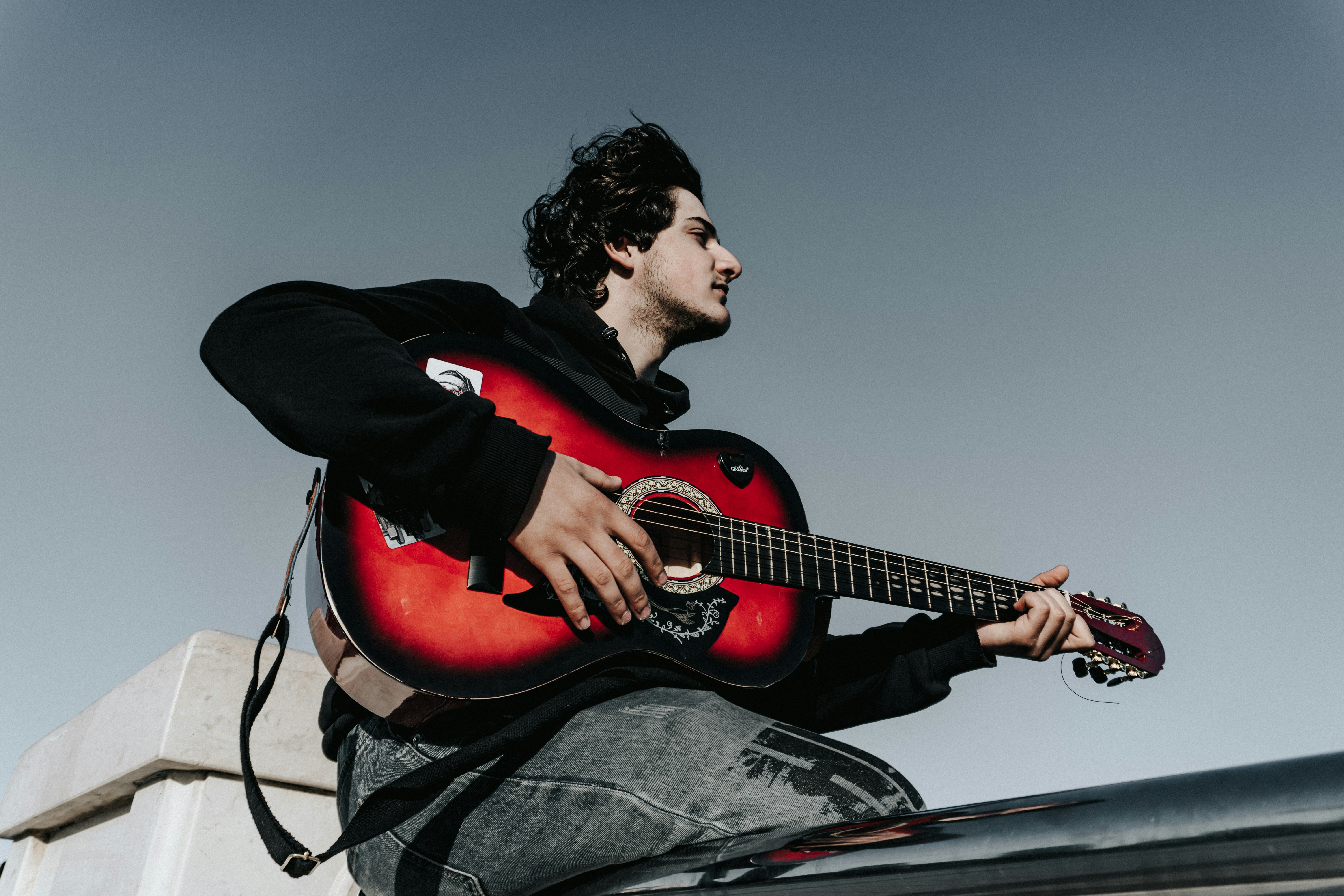 Melody in Motion: A Guitarist's Reflection