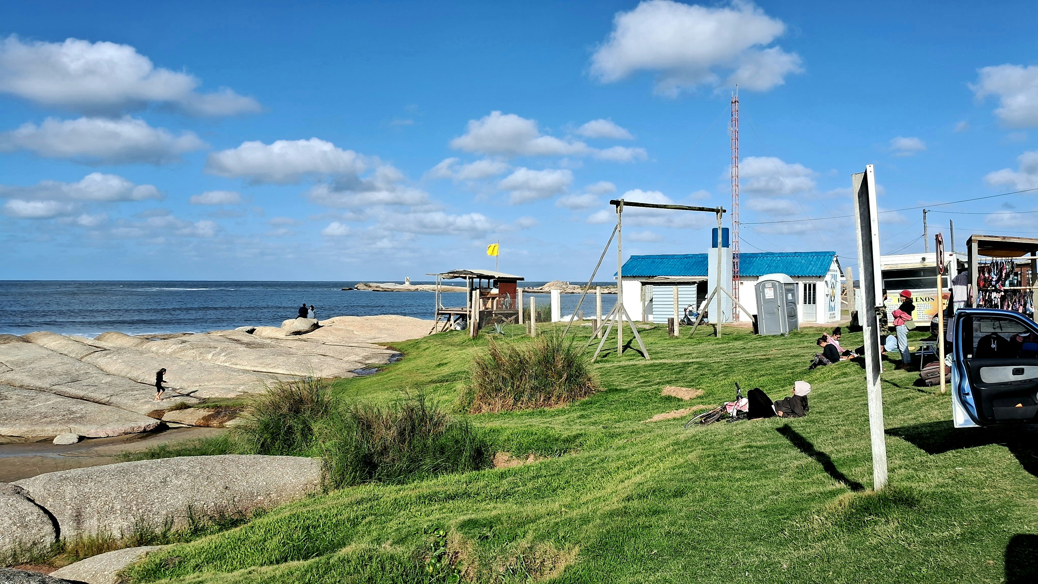 Fotografía de la orilla del balneario