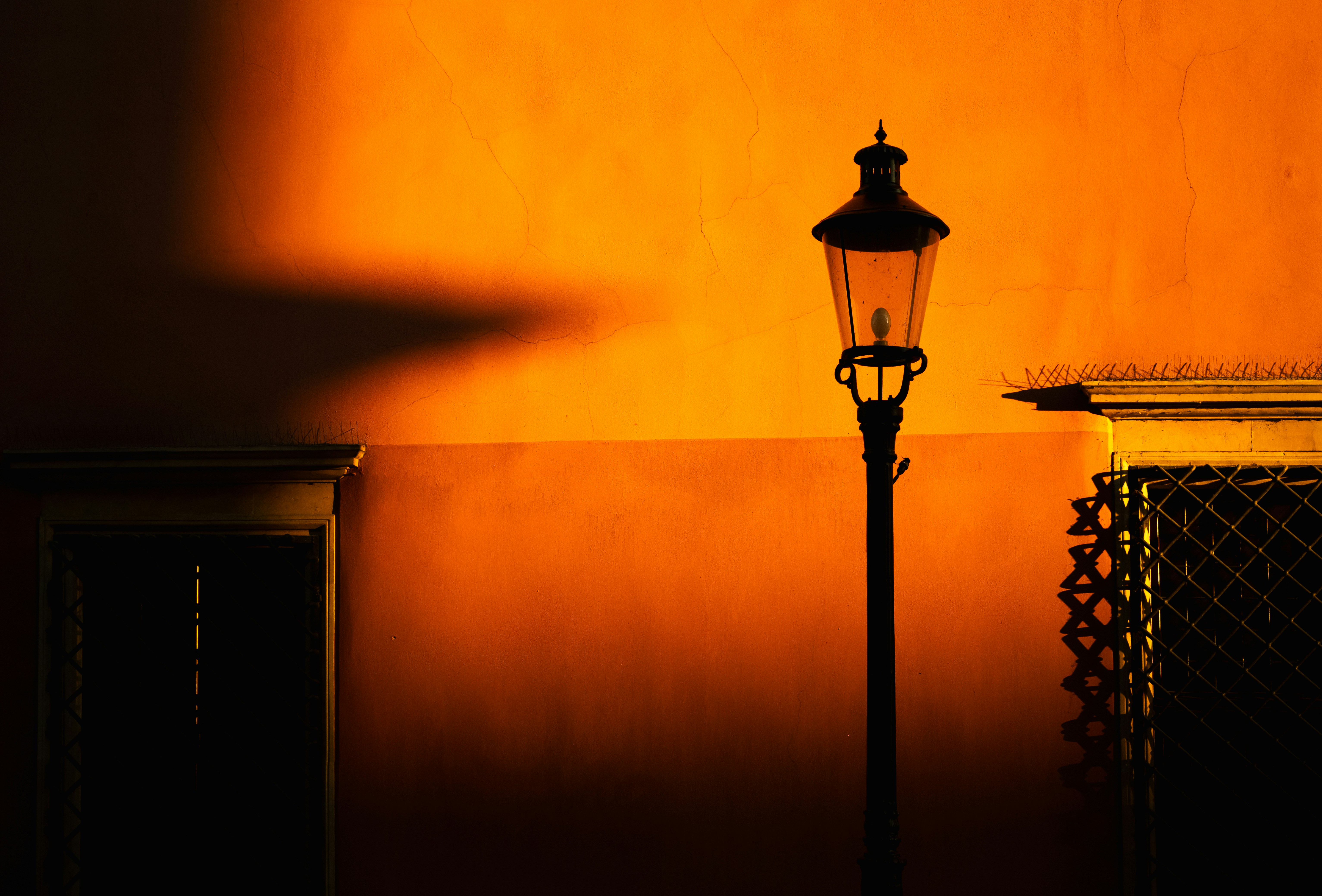 Amber Lantern on a Walled Ember