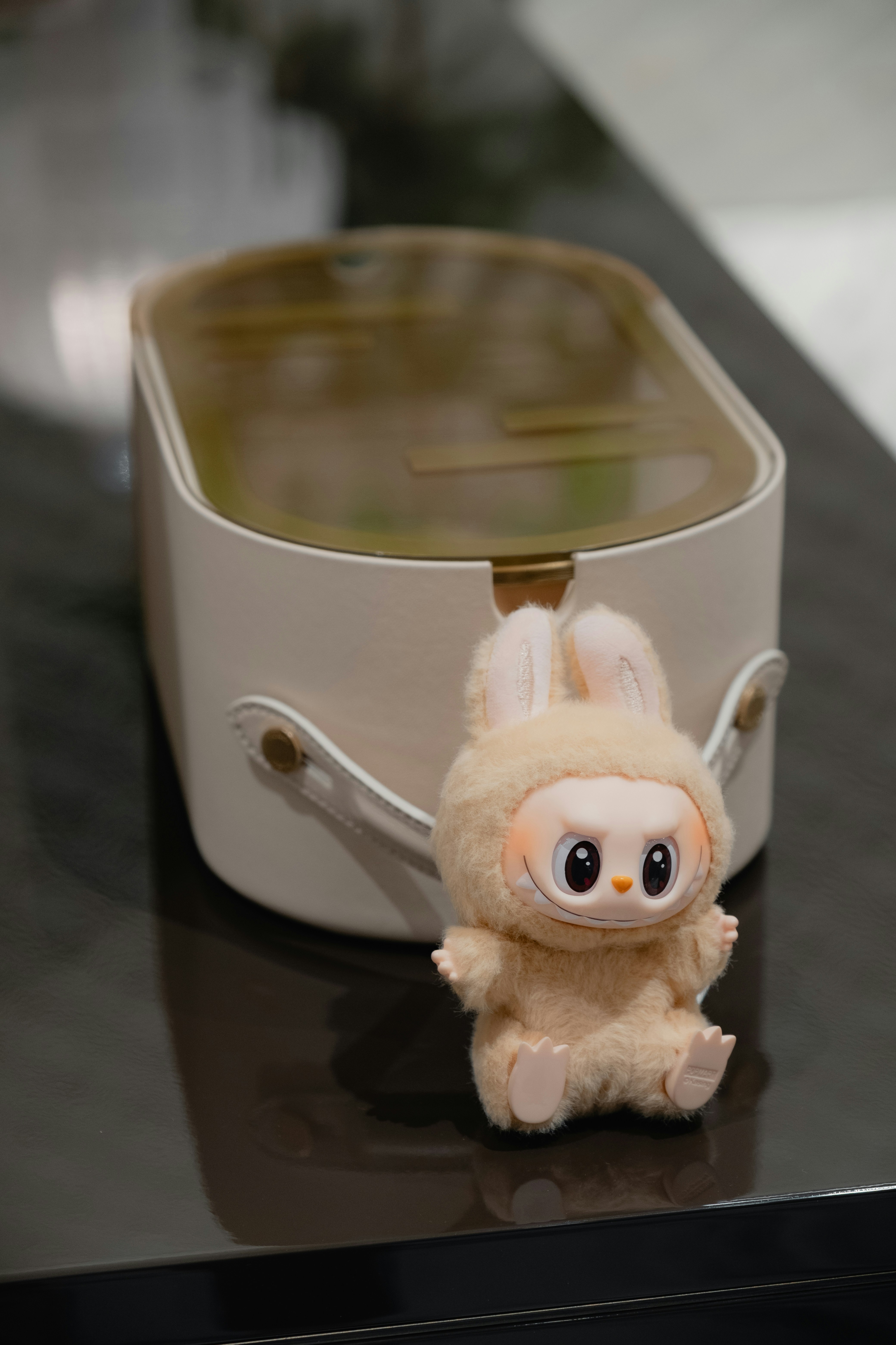 Whimsical Charm: A Plush Companion on Display