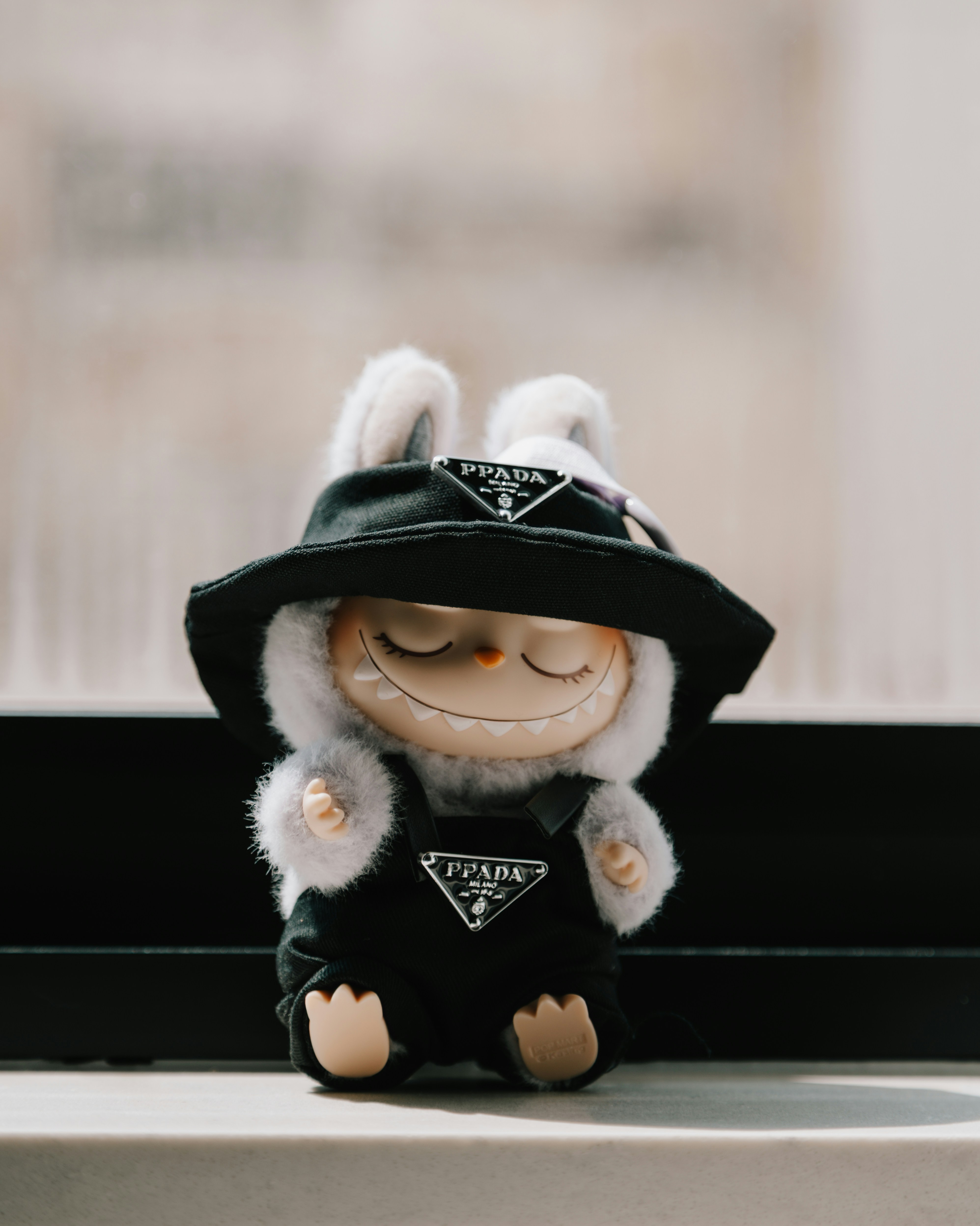 Prada Plush on a Window Sill: Quiet Confidence in Soft Light