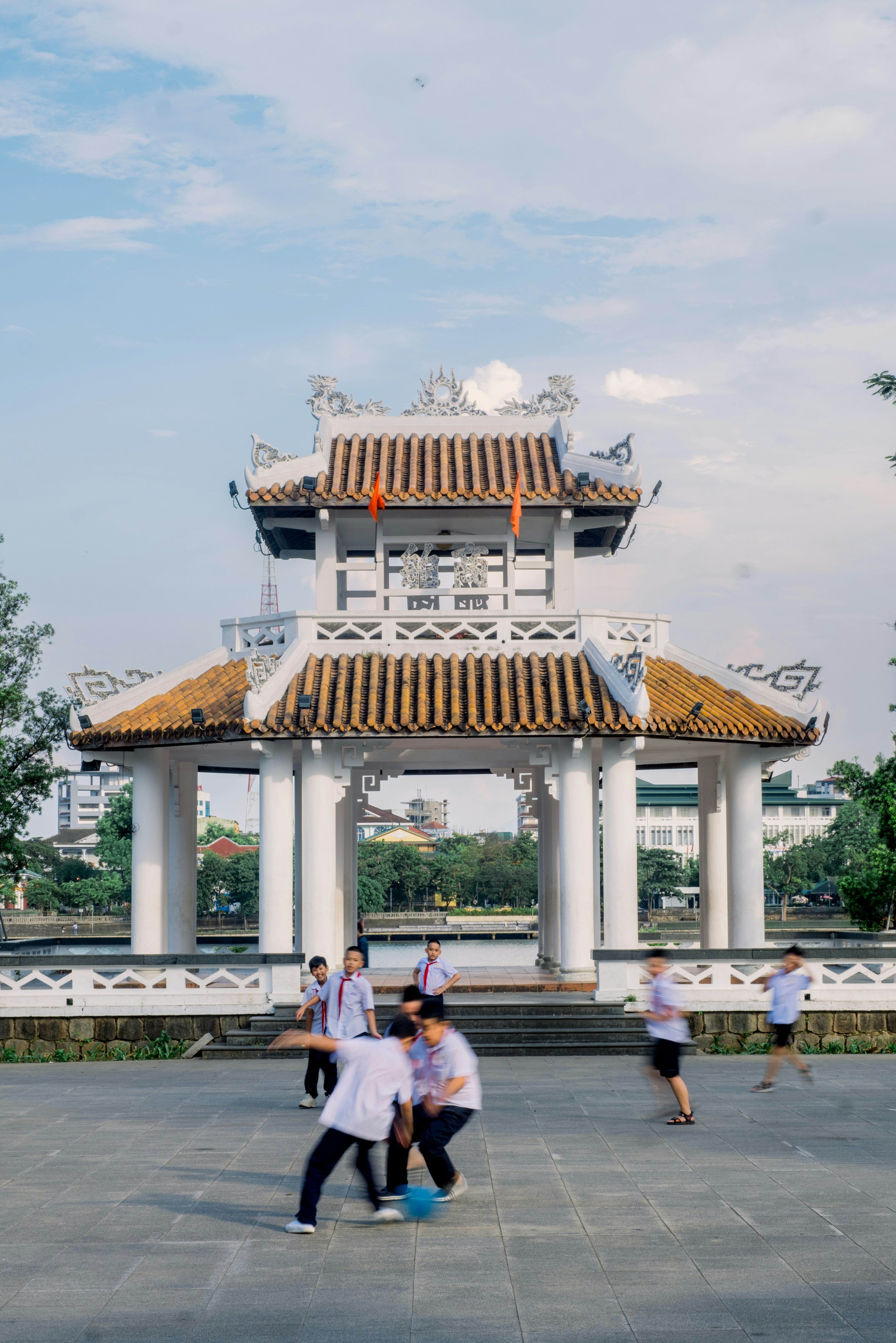 Temple Gate on the Water: A School of Movement at the Pavilion