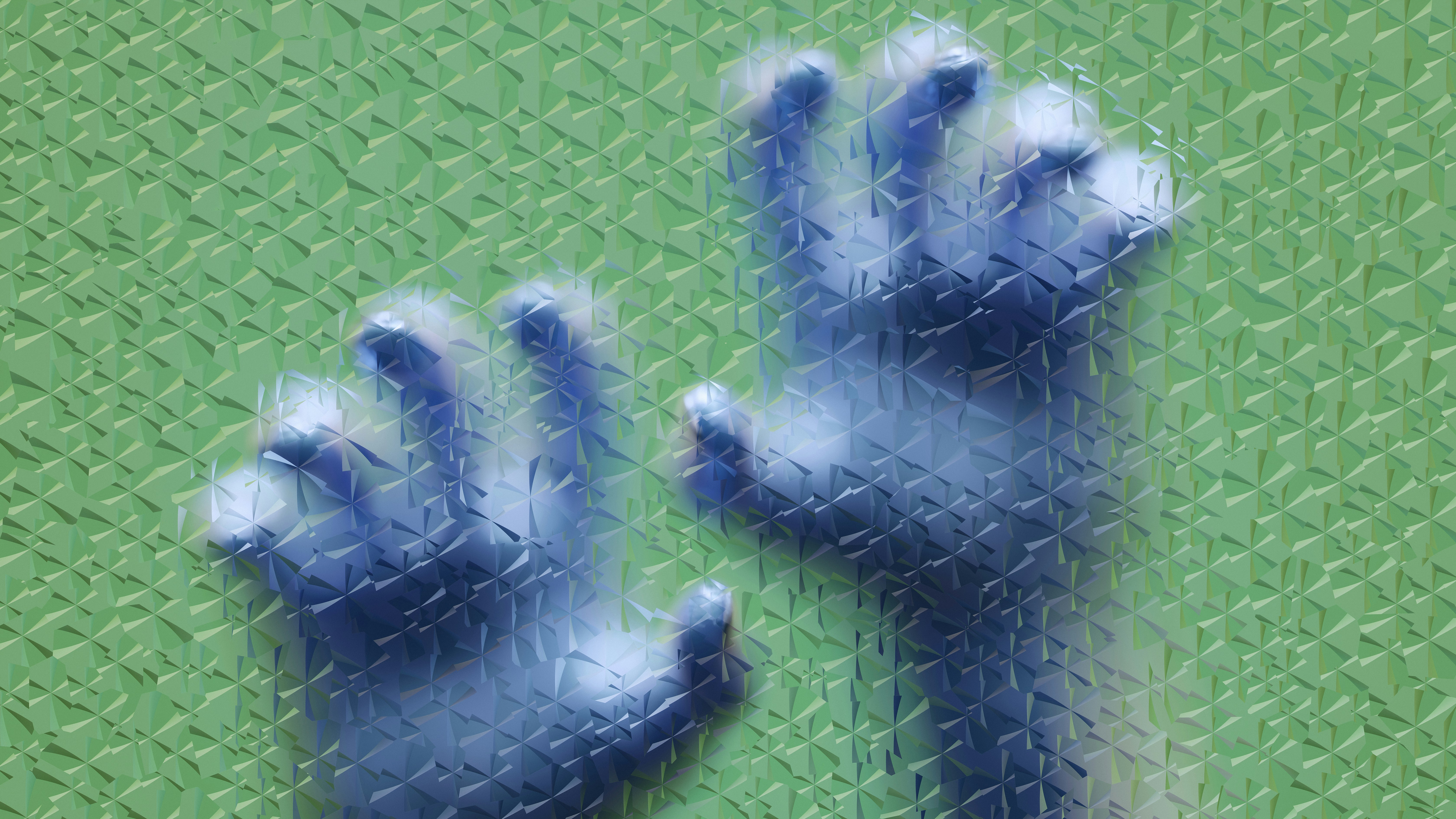 Blurred blue hands reach out toward the viewer. photo – Free People ...