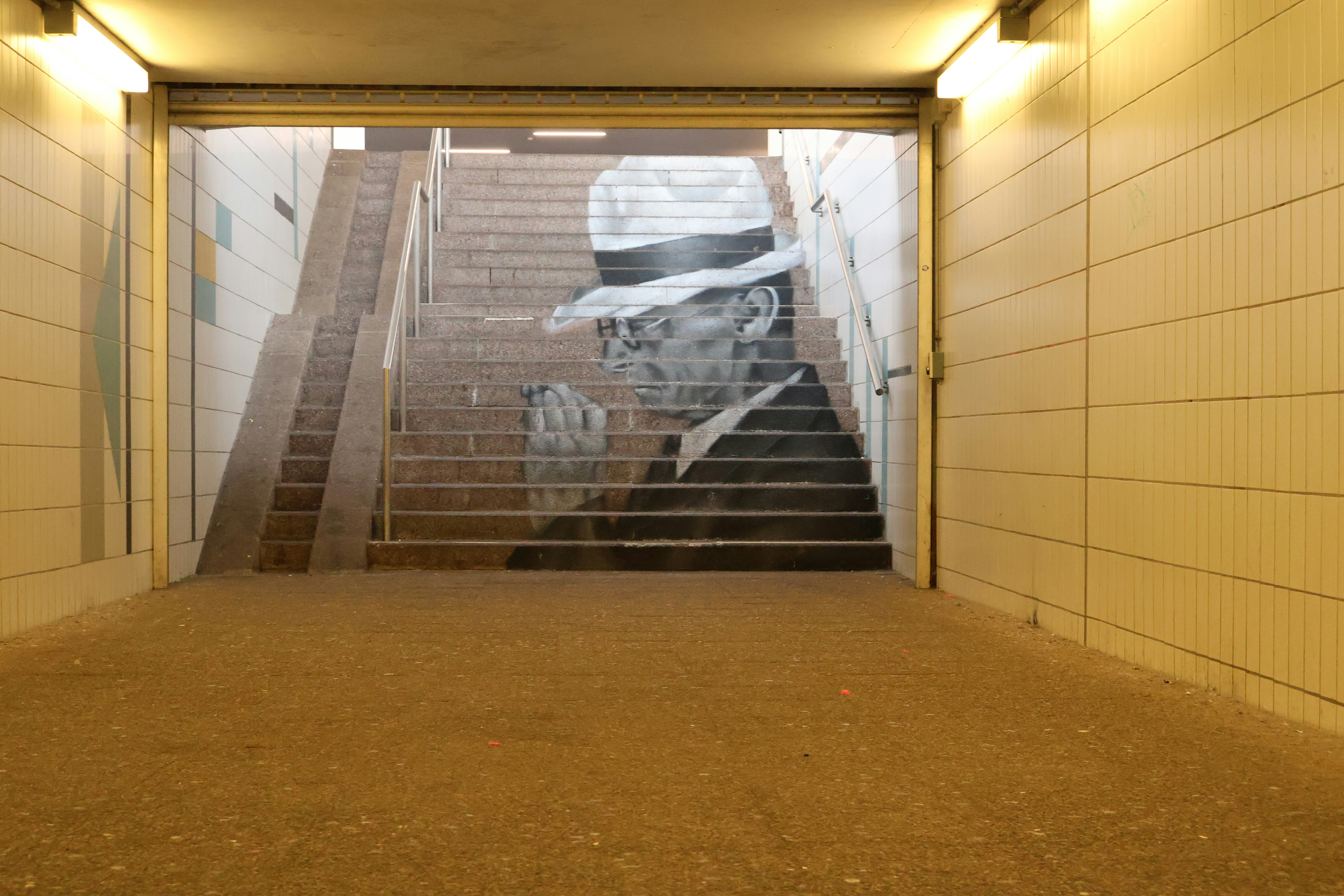 Silent Reverie: A Tribute to Urban Artistry