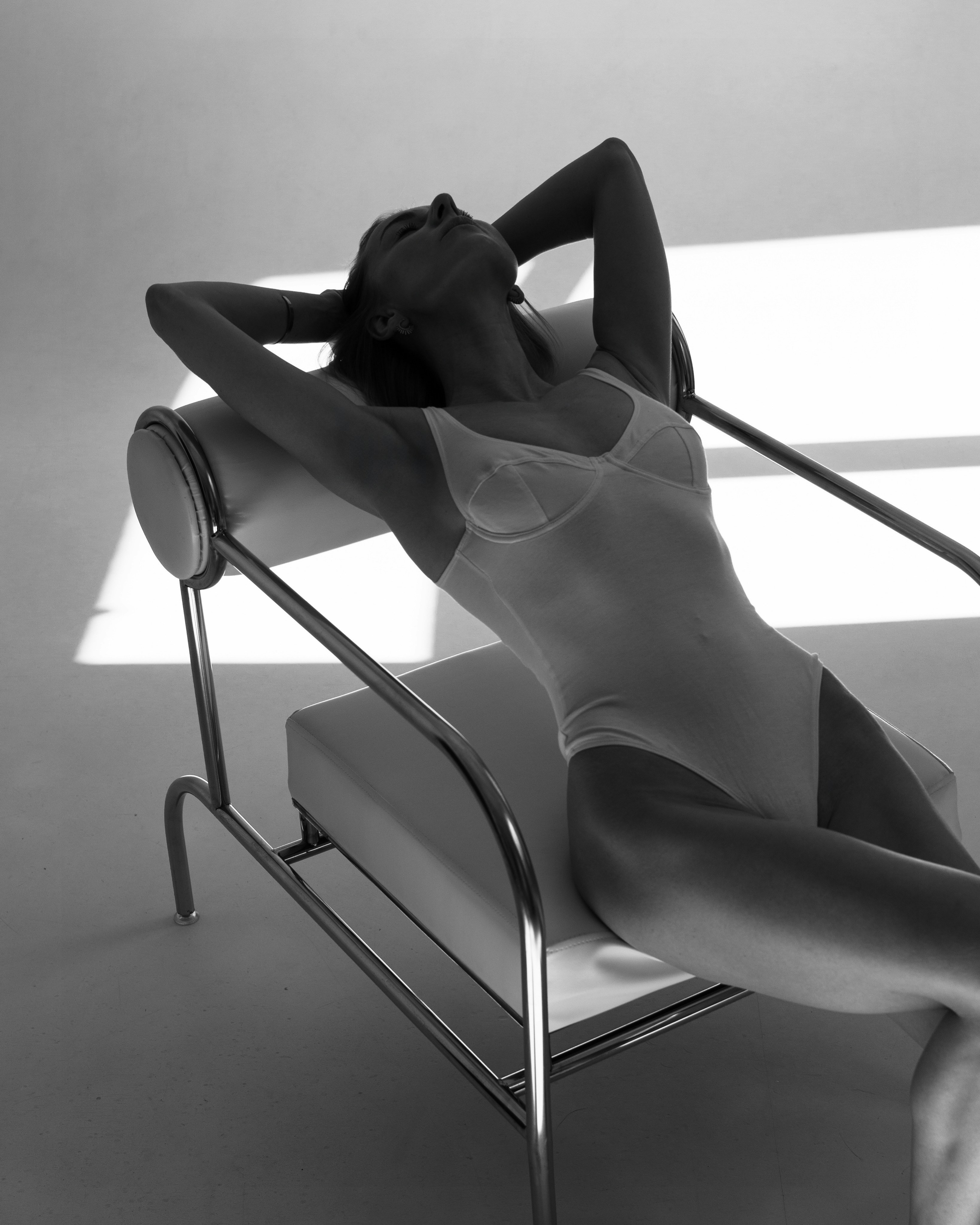 Arched Silhouette on a Stainless Stage