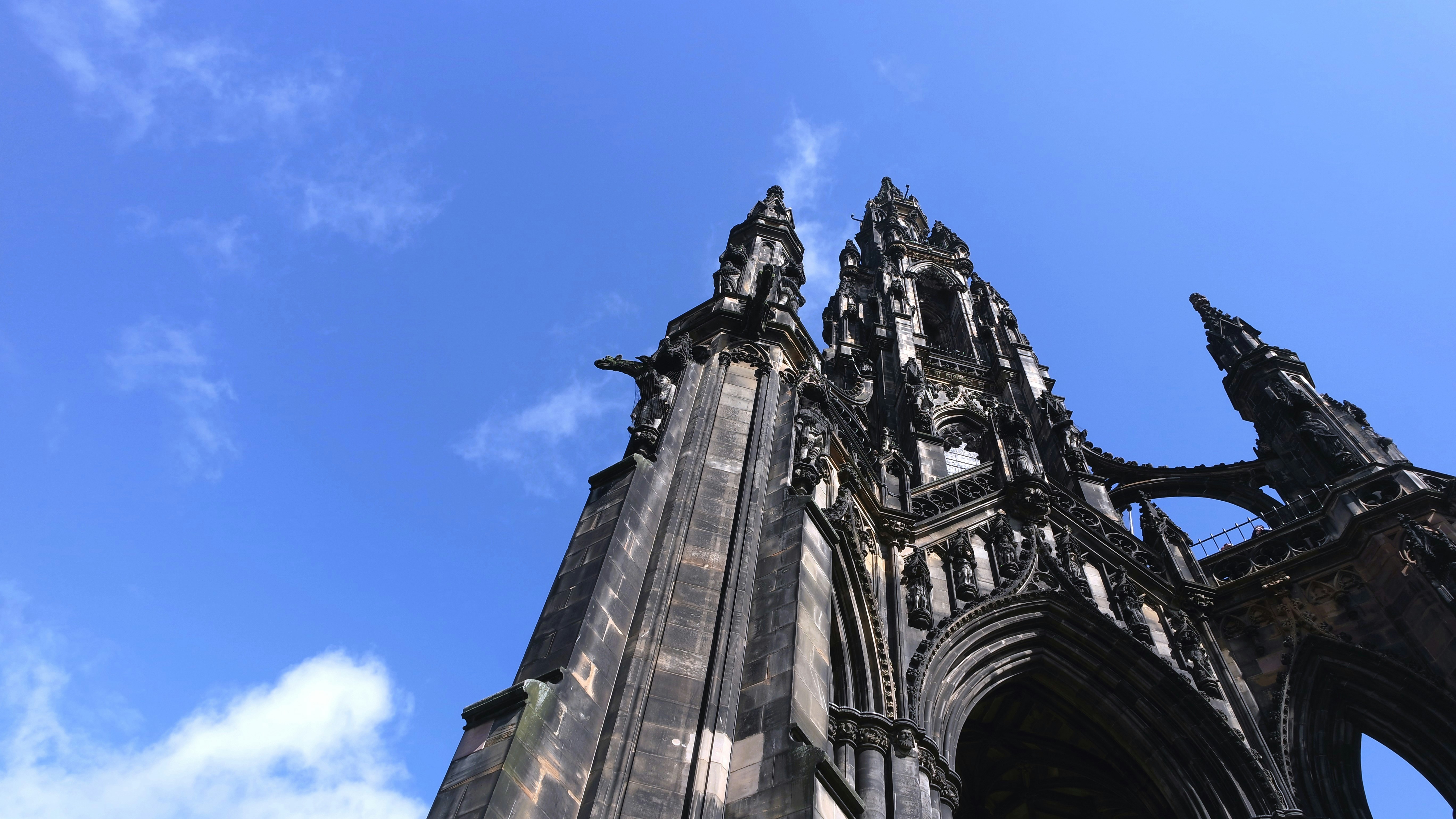 Spirework: Gothic Towers Reaching Into a Cerulean Sky