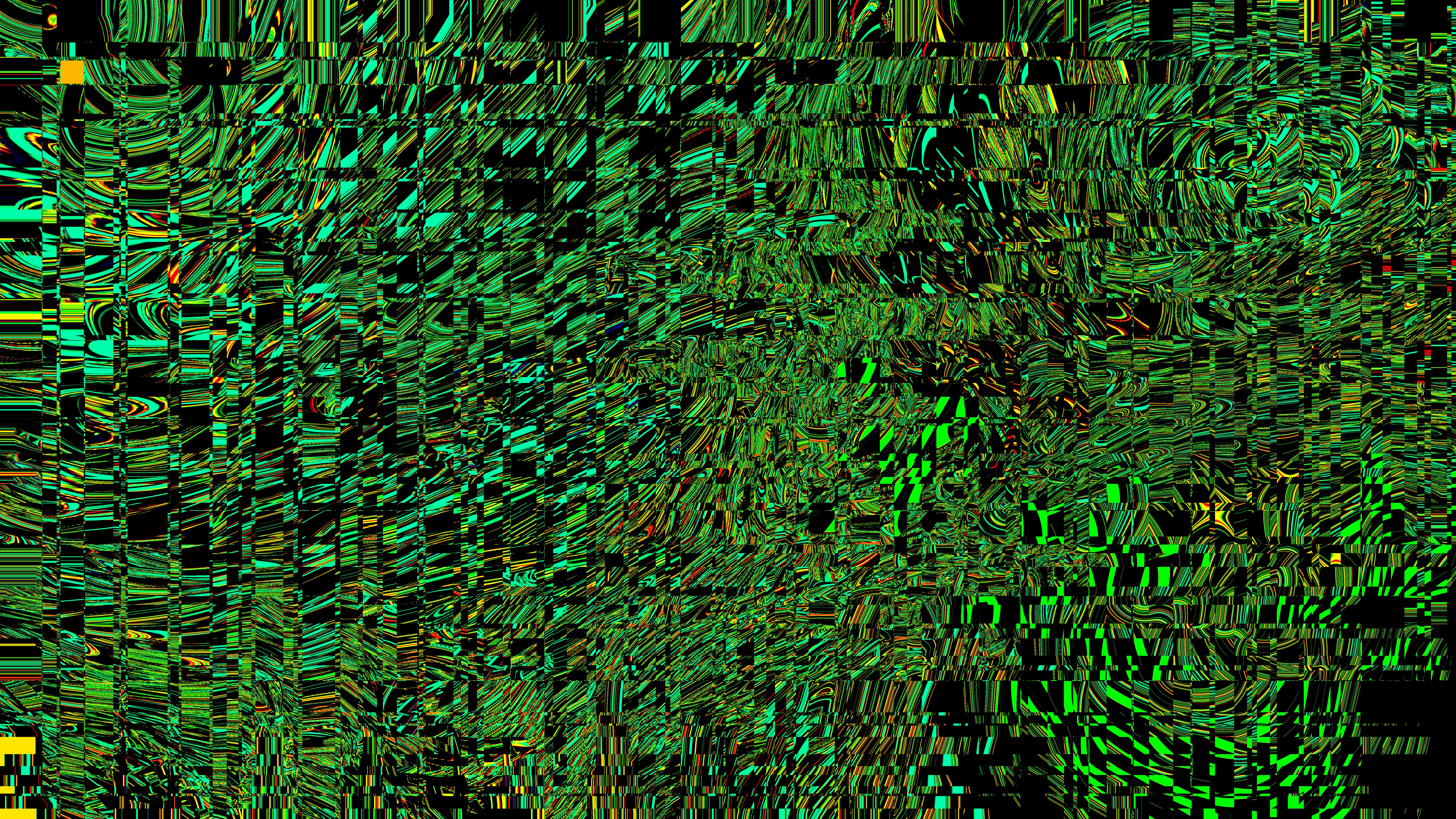 Abstract and distorted green shapes fill the frame. photo – Free ...